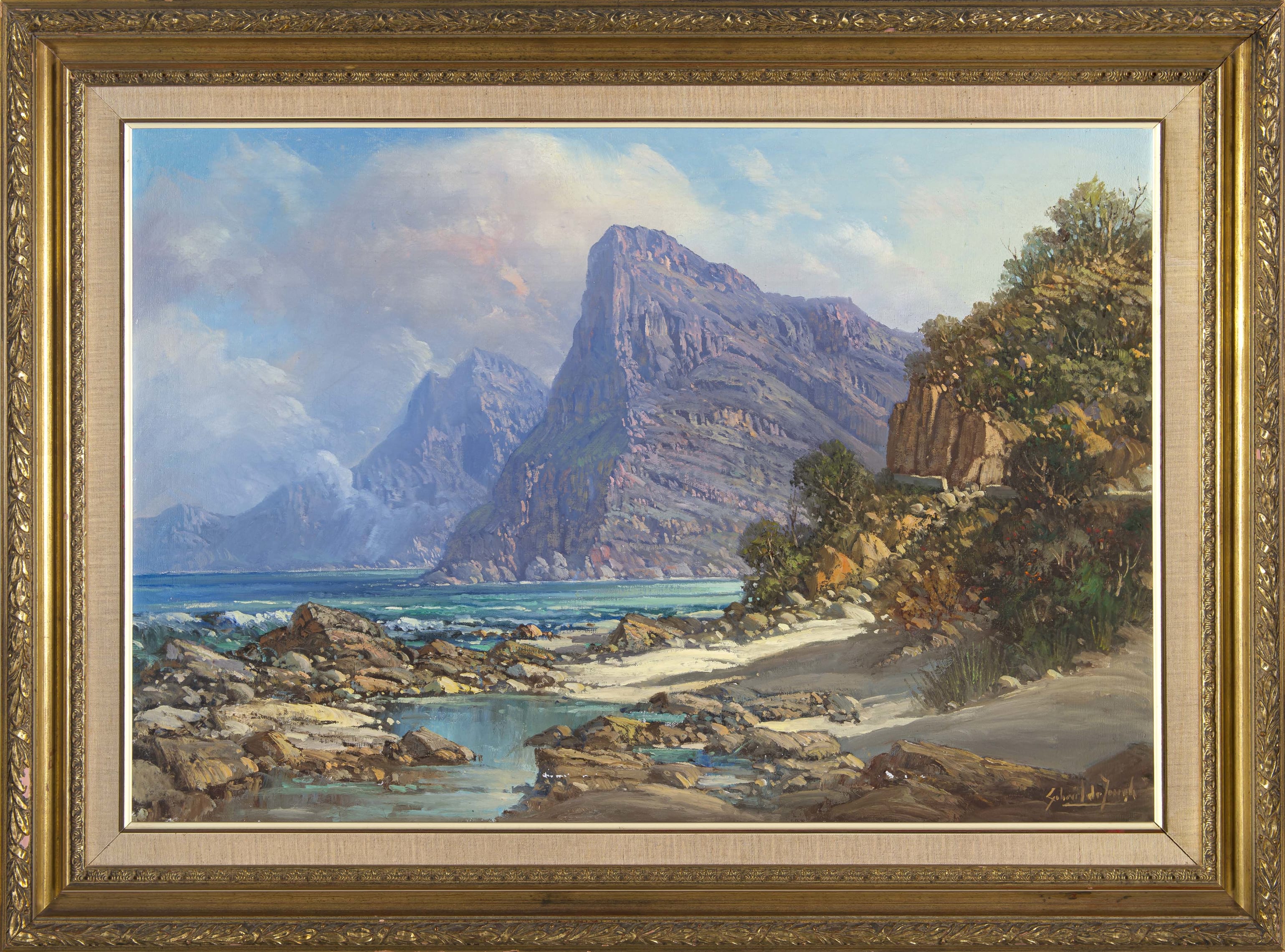 Seascape, Smitswinkel False Bay, Cape by Gabriel de Jongh | Strauss & Co