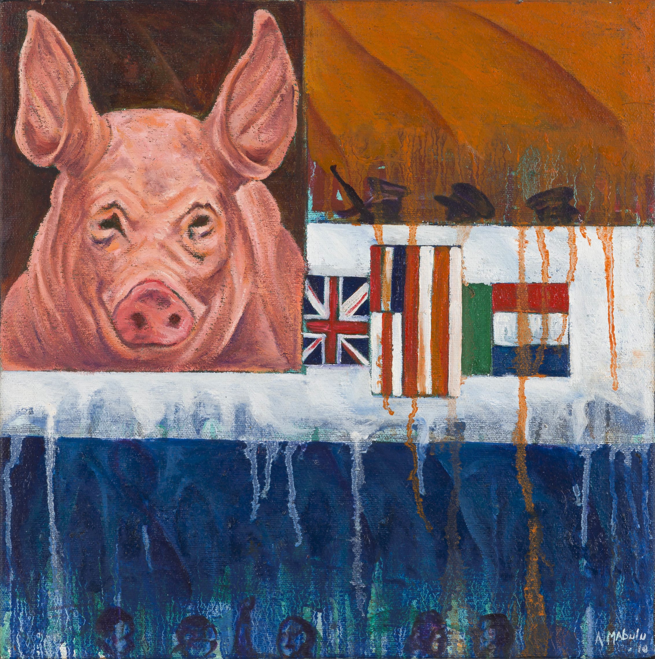 Political Animals 1, 2 and 3 by Ayanda Mabulu | Strauss & Co