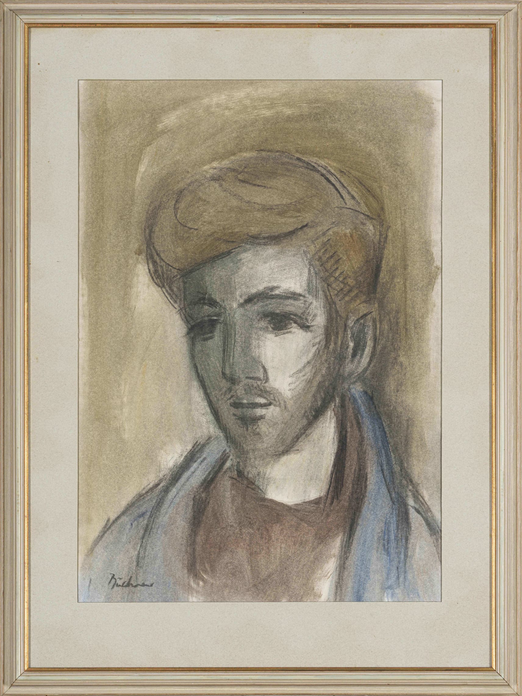 Portrait of a Young Man by Carl Büchner | Strauss & Co