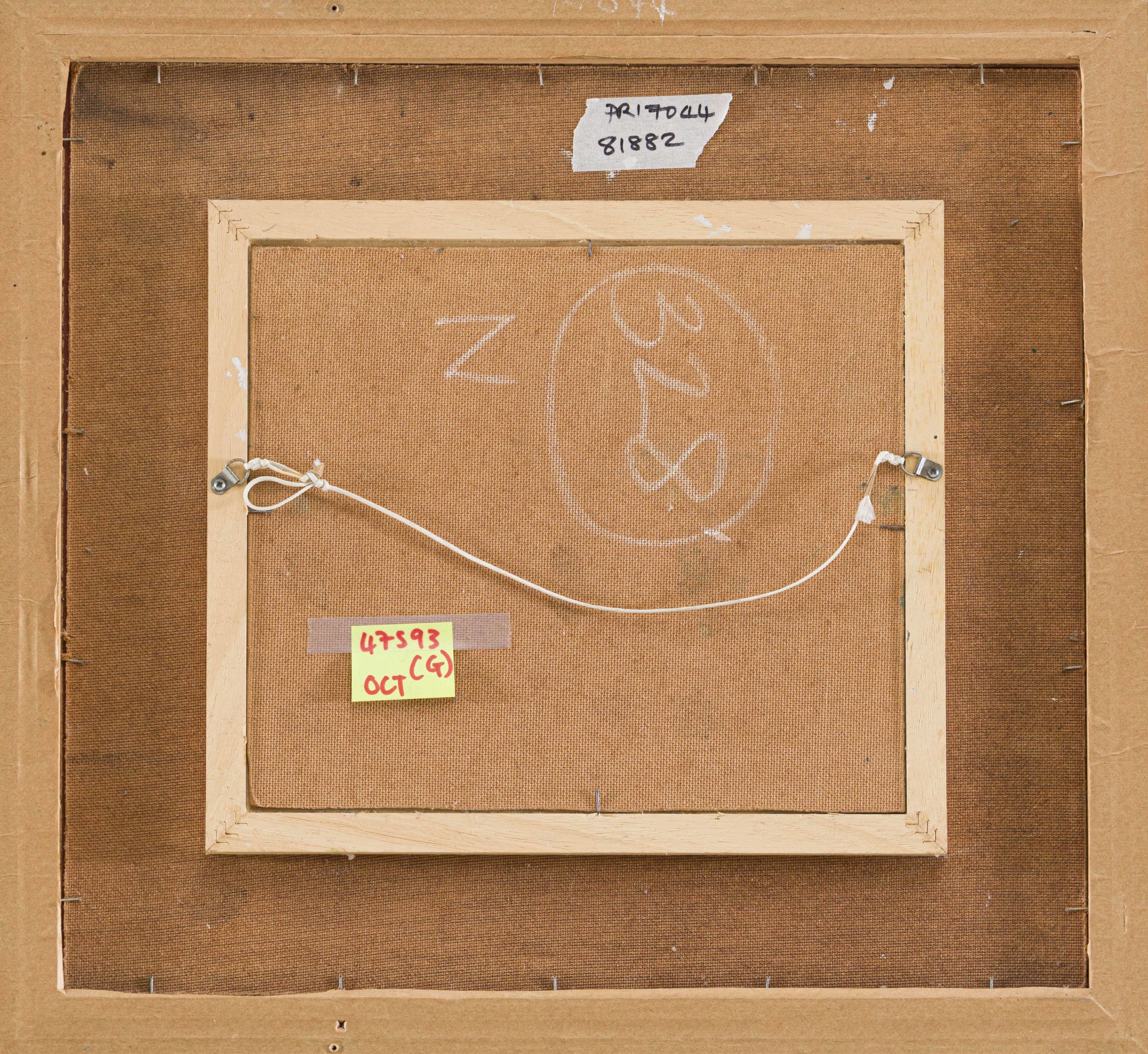 Landscape with Flowers and Mountains in the Distance by Hennie Niemann ...