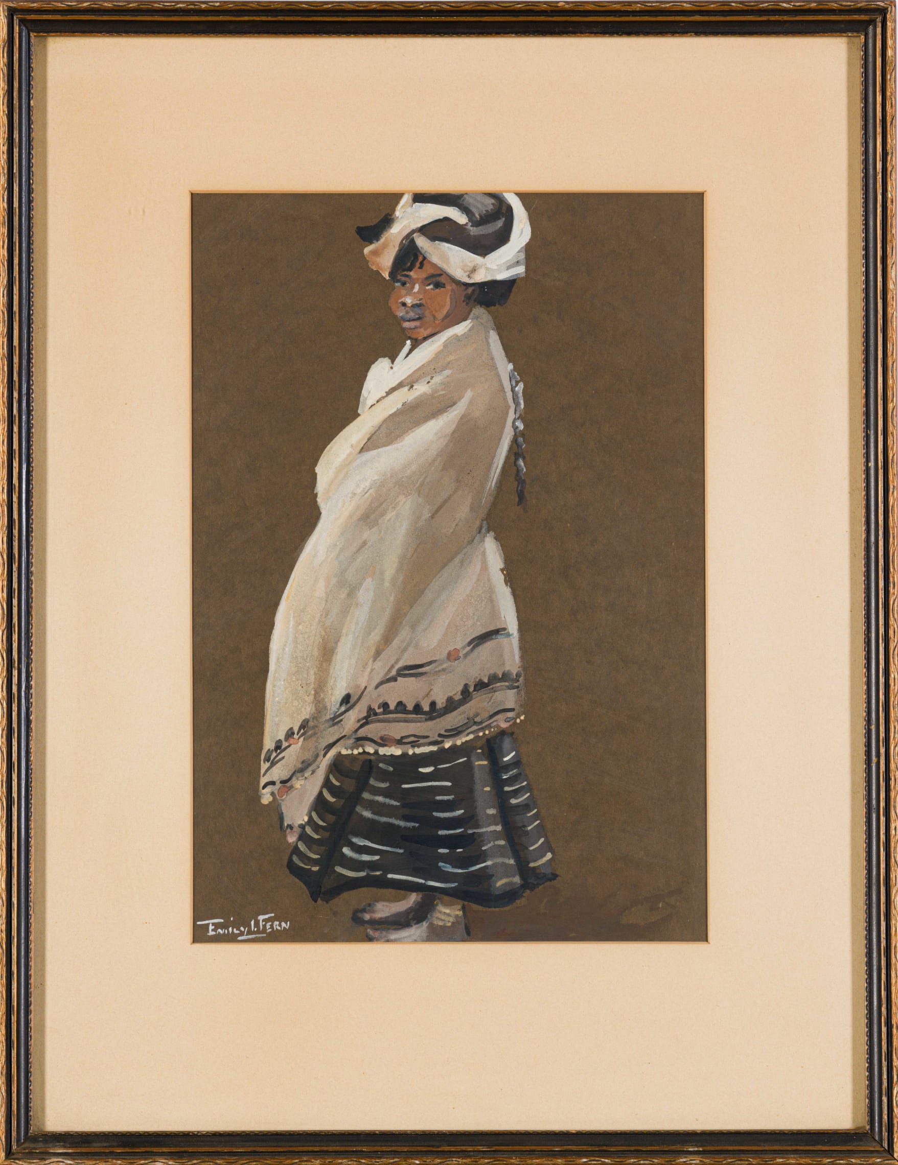 Woman with Blanket by Emily Isabel Fern | Strauss & Co