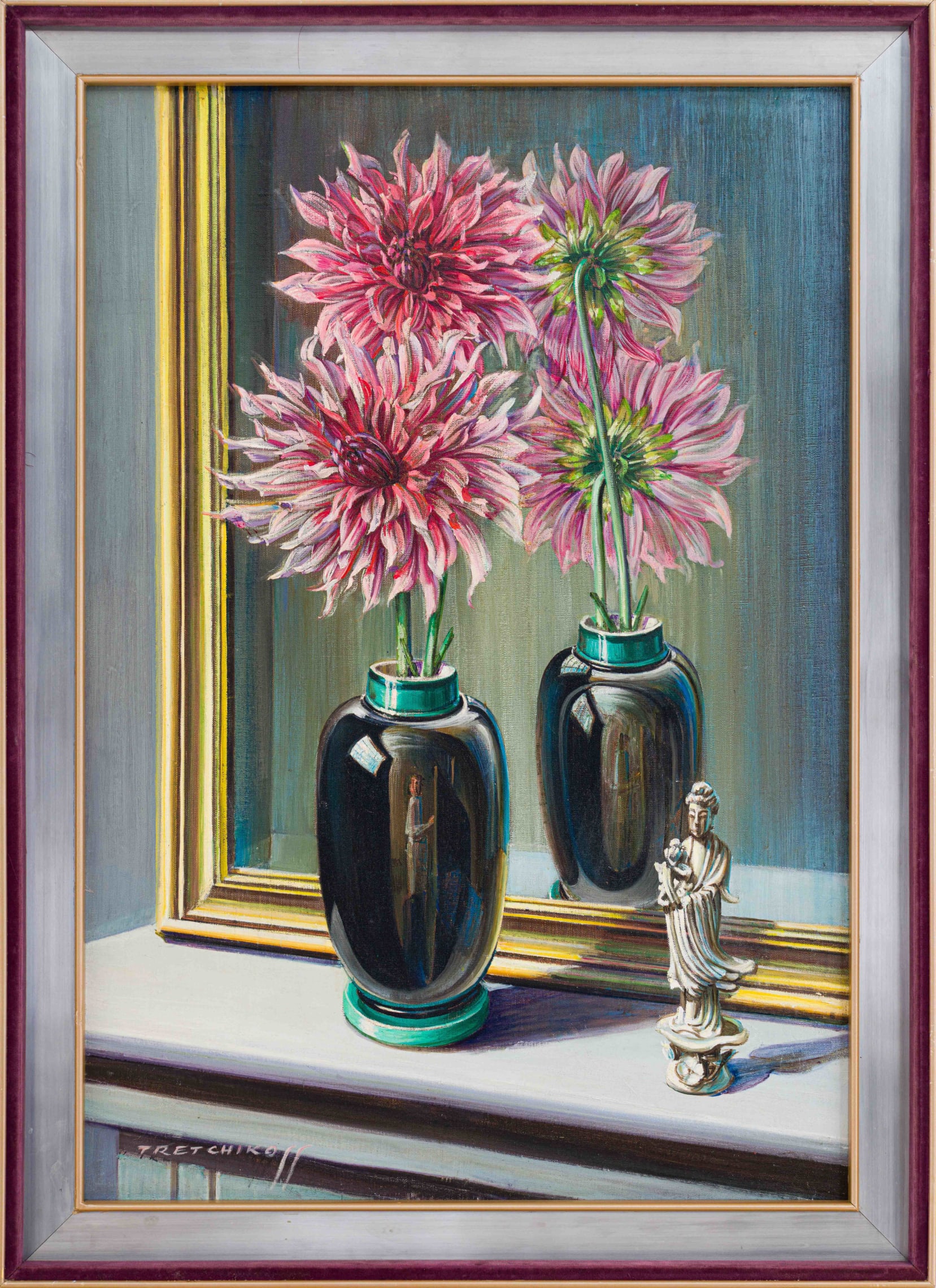 Dahlias by Vladimir Tretchikoff | Strauss & Co