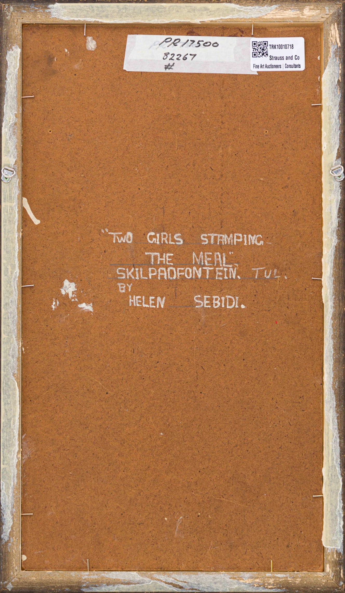 Two Girls Stamping the Meal Skilpadfontein, TVL by Mmakgabo Mmapula ...