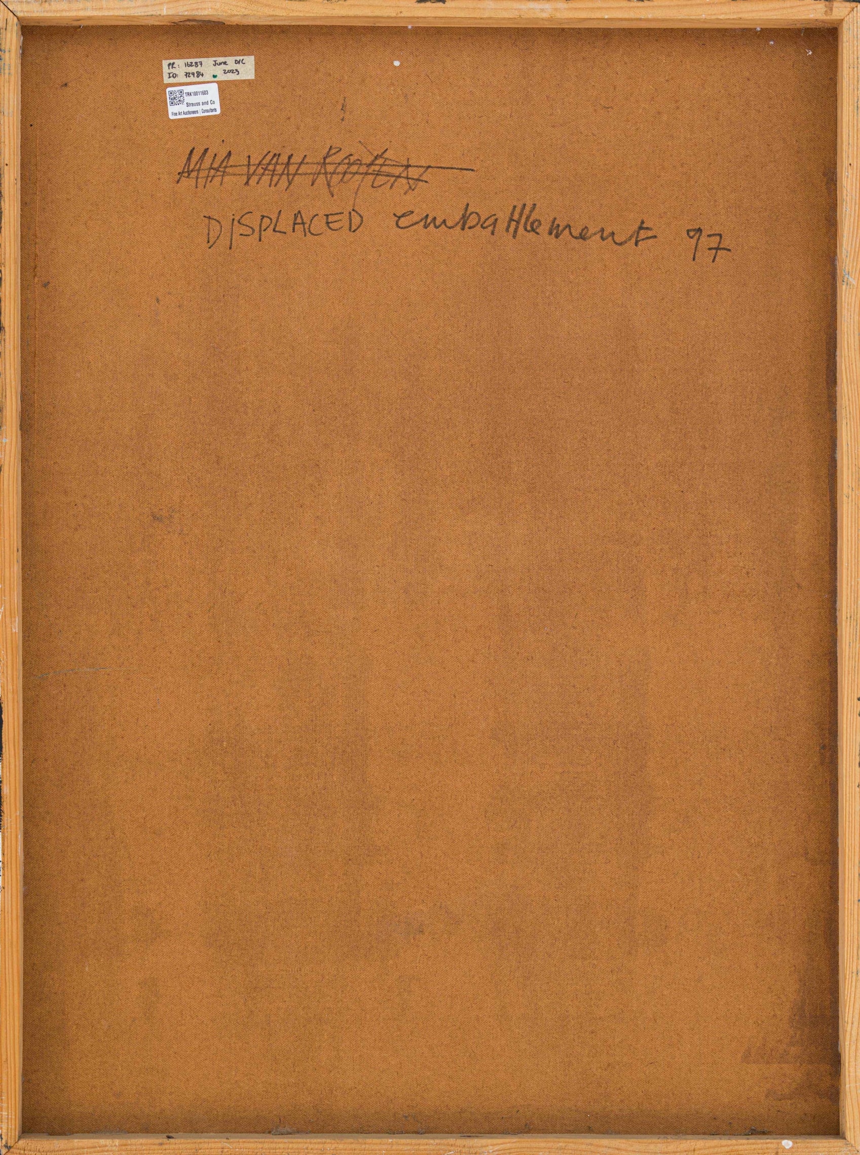 Displaced Embattlement by André Naudé | Strauss & Co