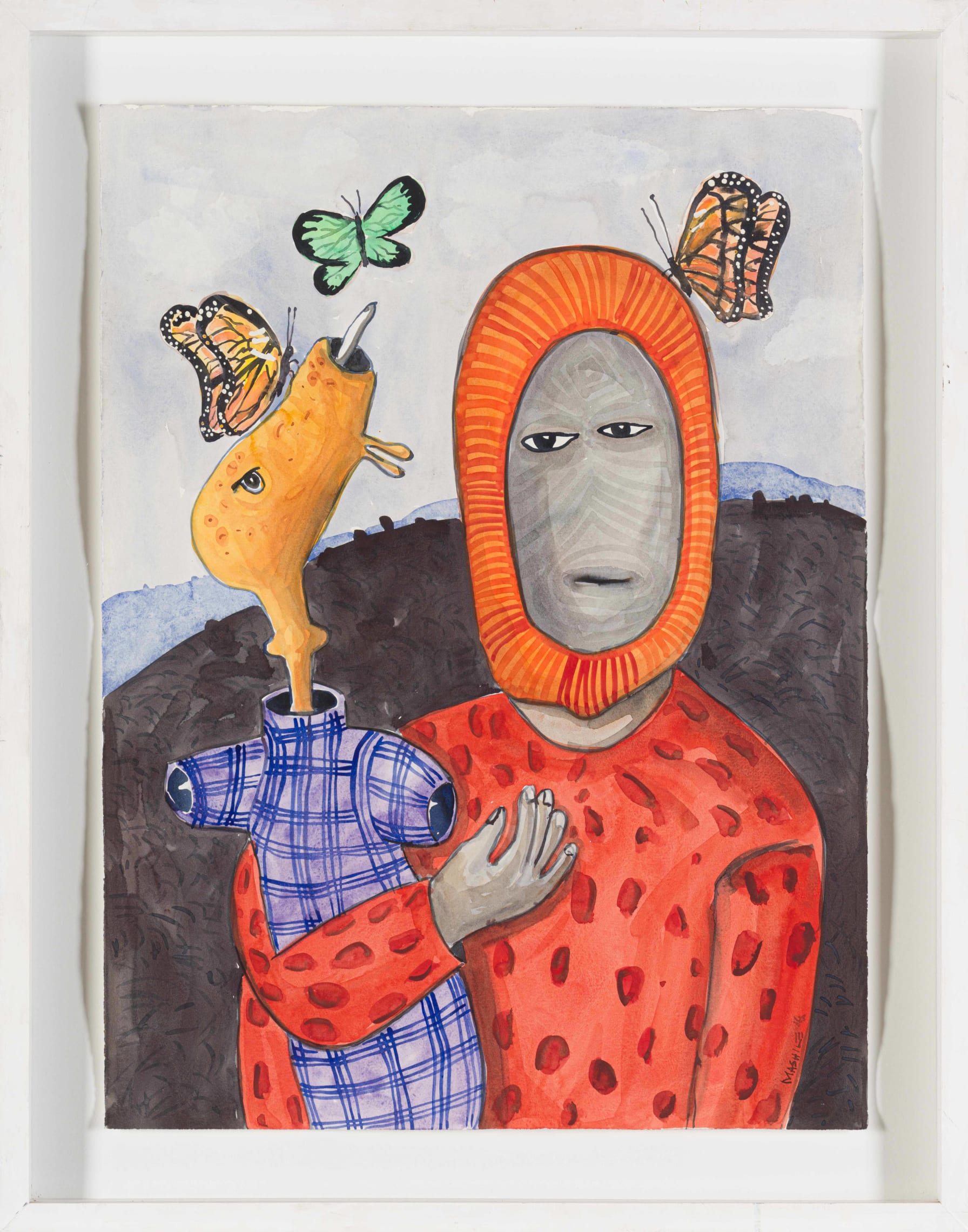 Figures and Butterflies by Colbert Mashile | Strauss & Co