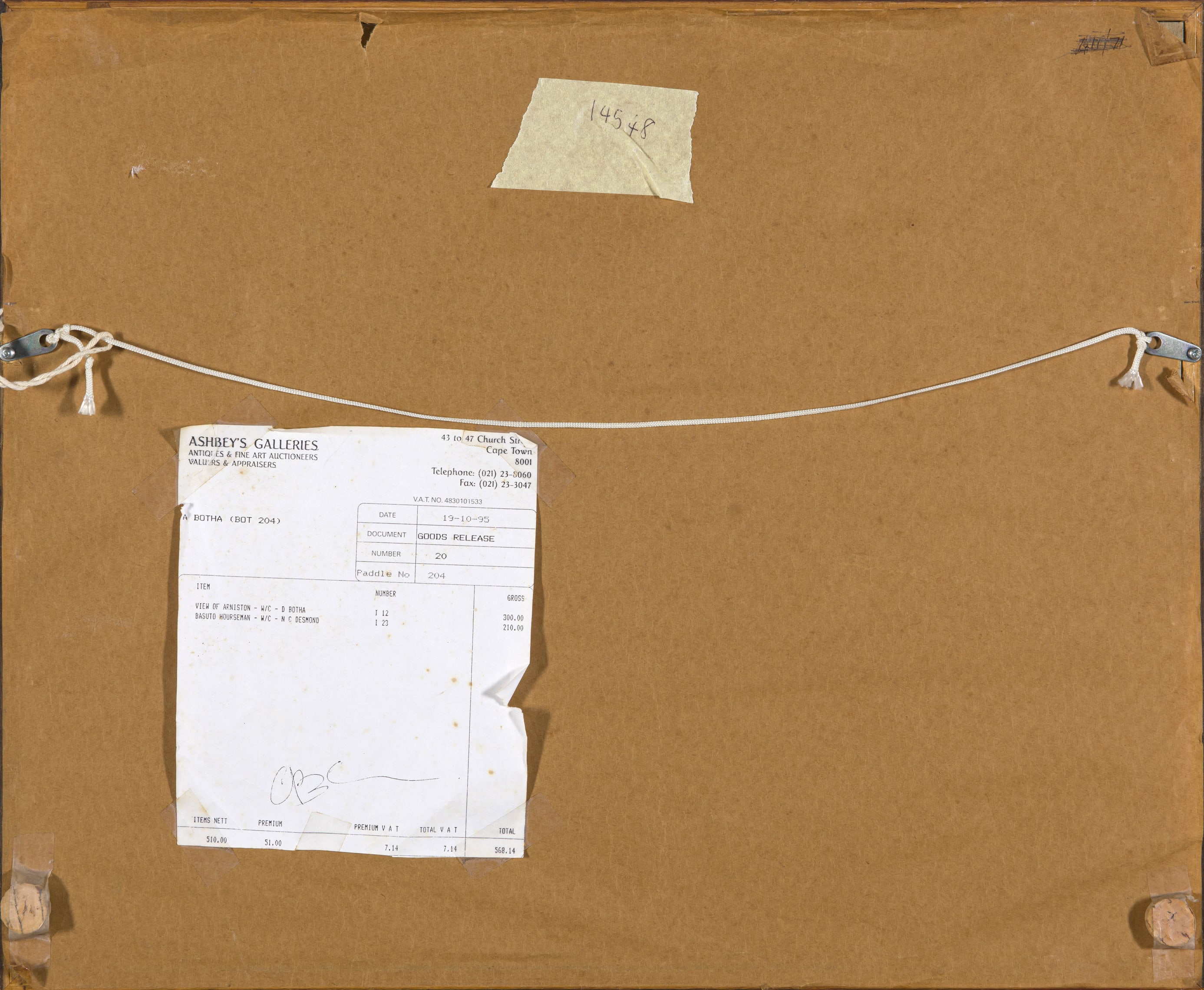 View of Arniston by David Botha | Strauss & Co