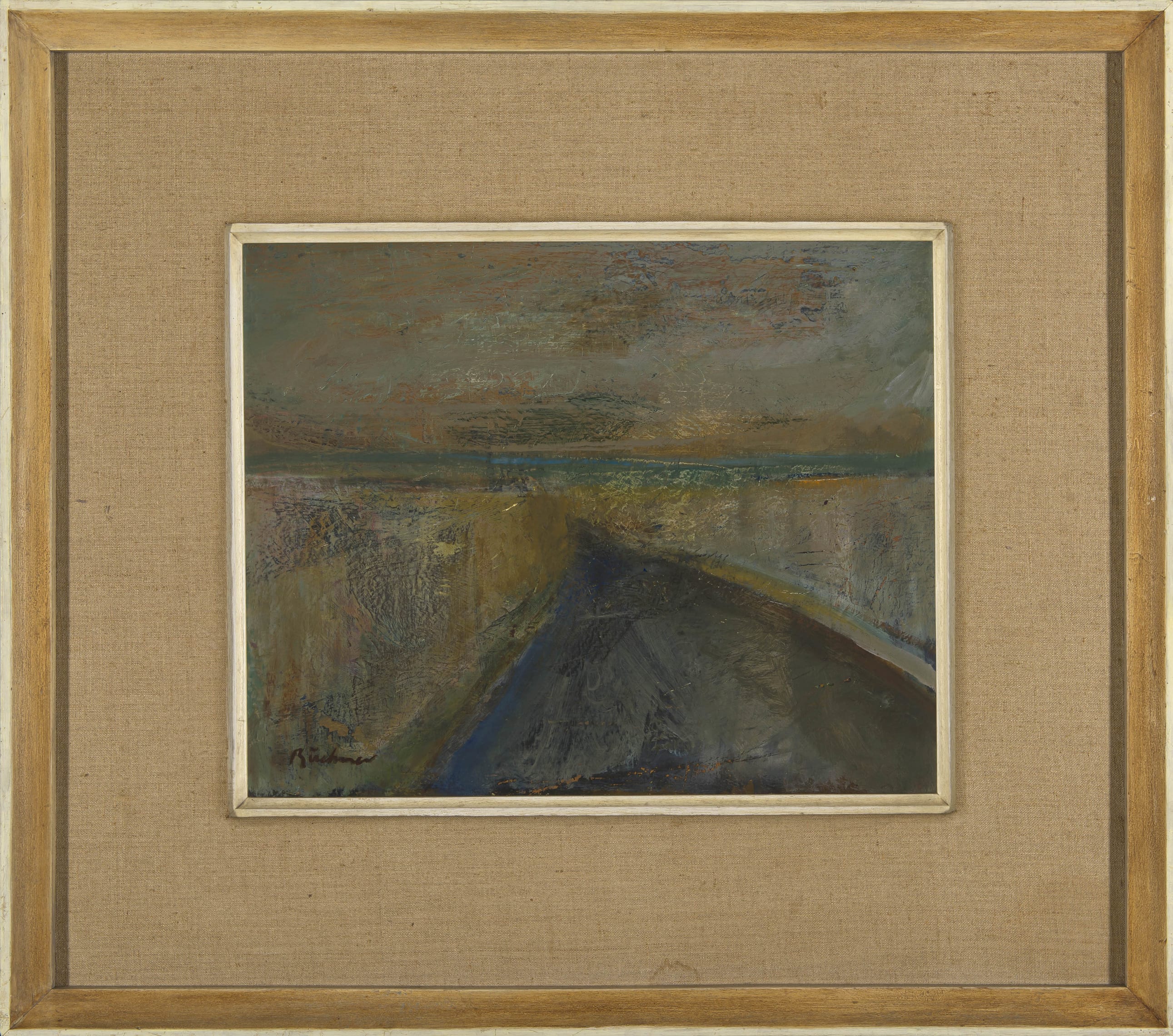 A Road in a Landscape by Carl Büchner | Strauss & Co