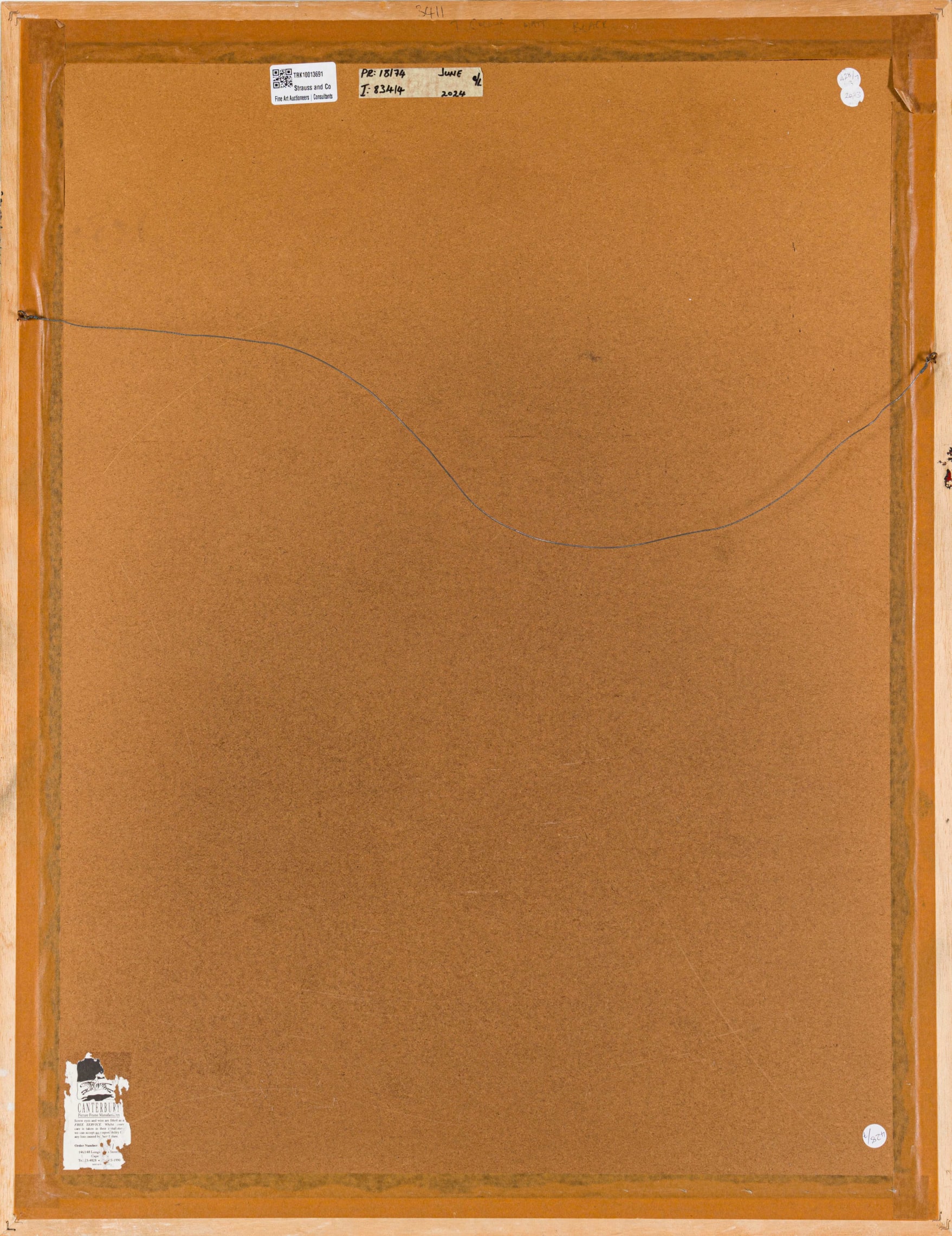 Untitled (Abstract in Black) by Claude van Lingen | Strauss & Co