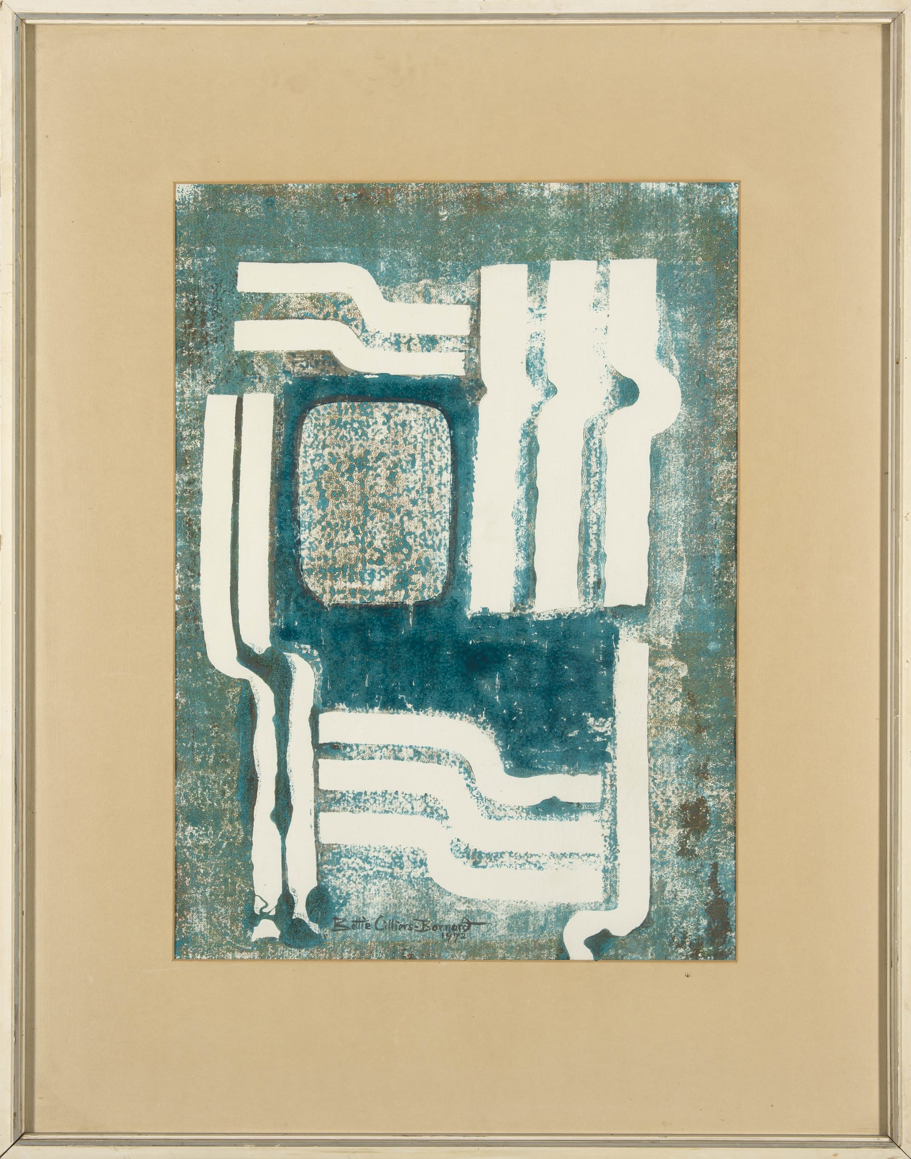 Abstract Green Composition by Bettie Cilliers-Barnard | Strauss & Co