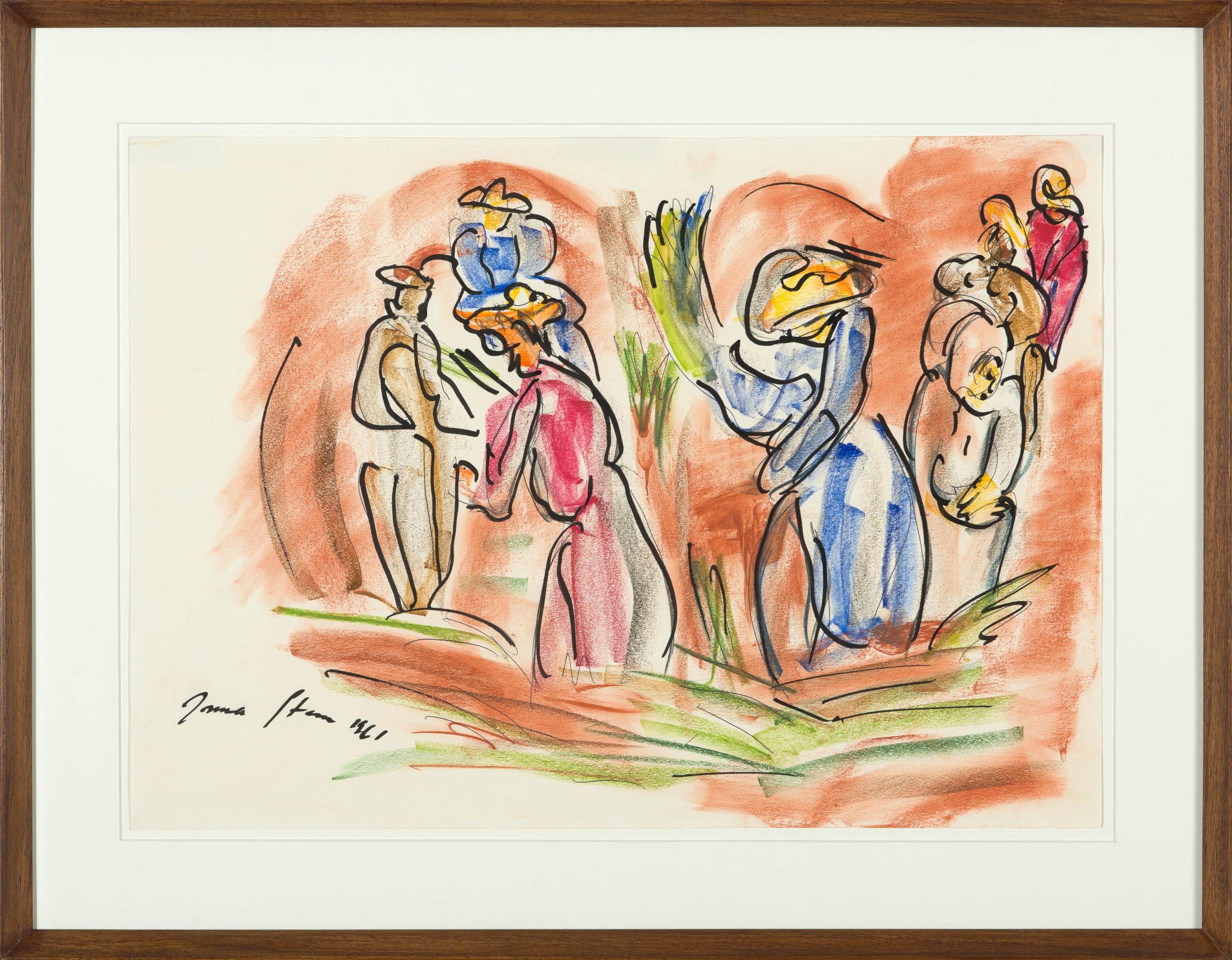 Harvesters by Irma Stern | Strauss & Co