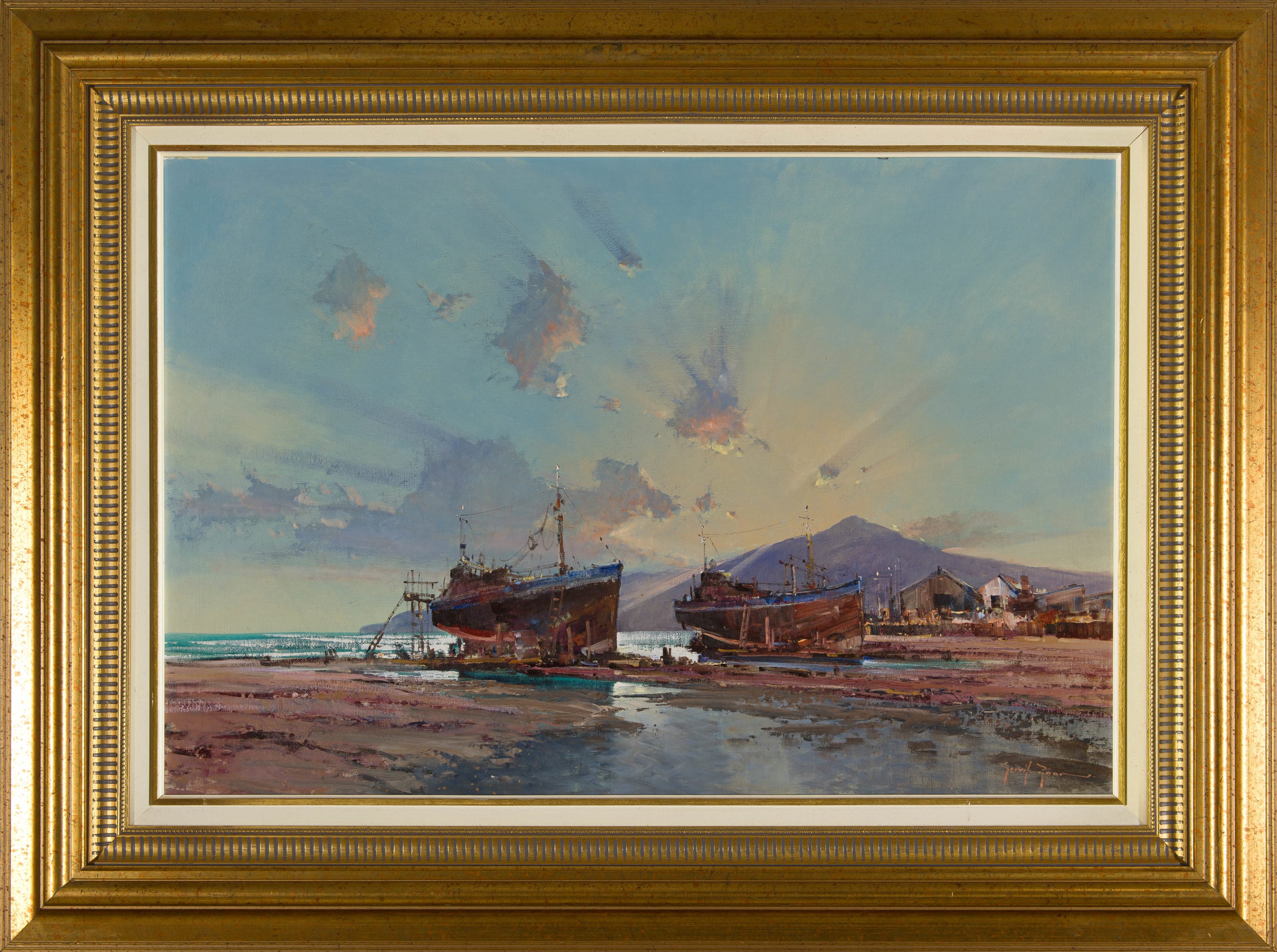 Shipyard by Gerrit Roon | Strauss & Co