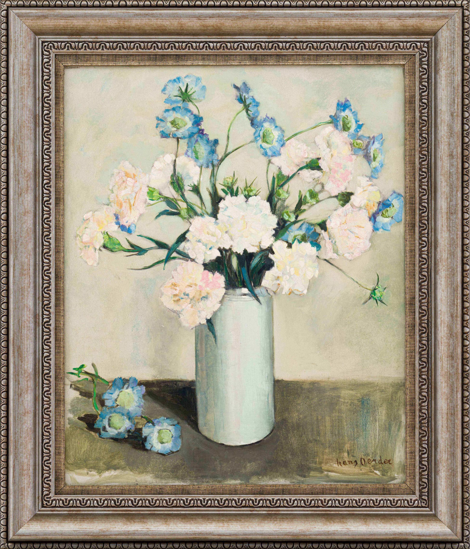 Still Life with Carnations by Frans Oerder | Strauss & Co