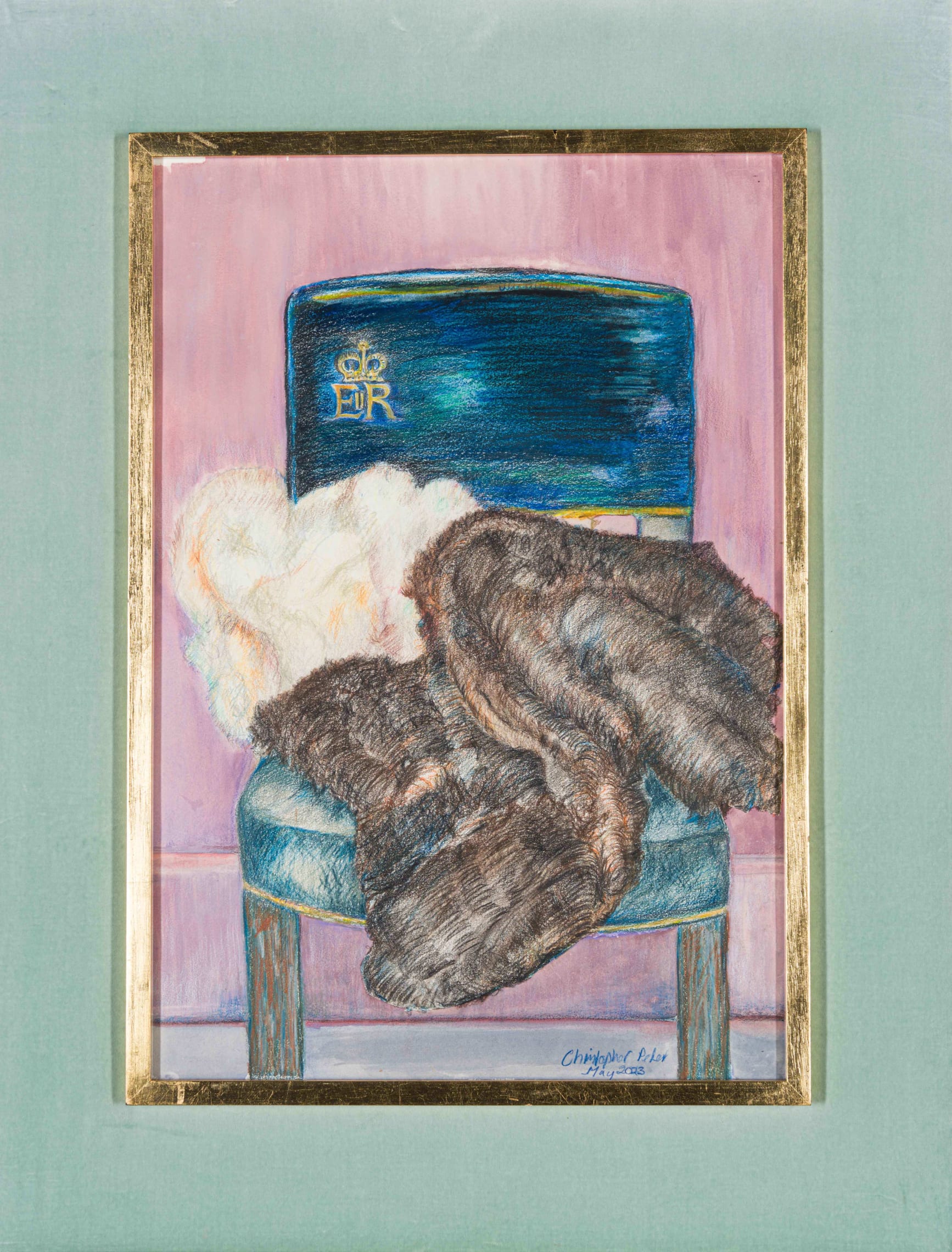 The Joy of Unwanted Furs On Elizabeth II Coronation Chair 1953 by ...