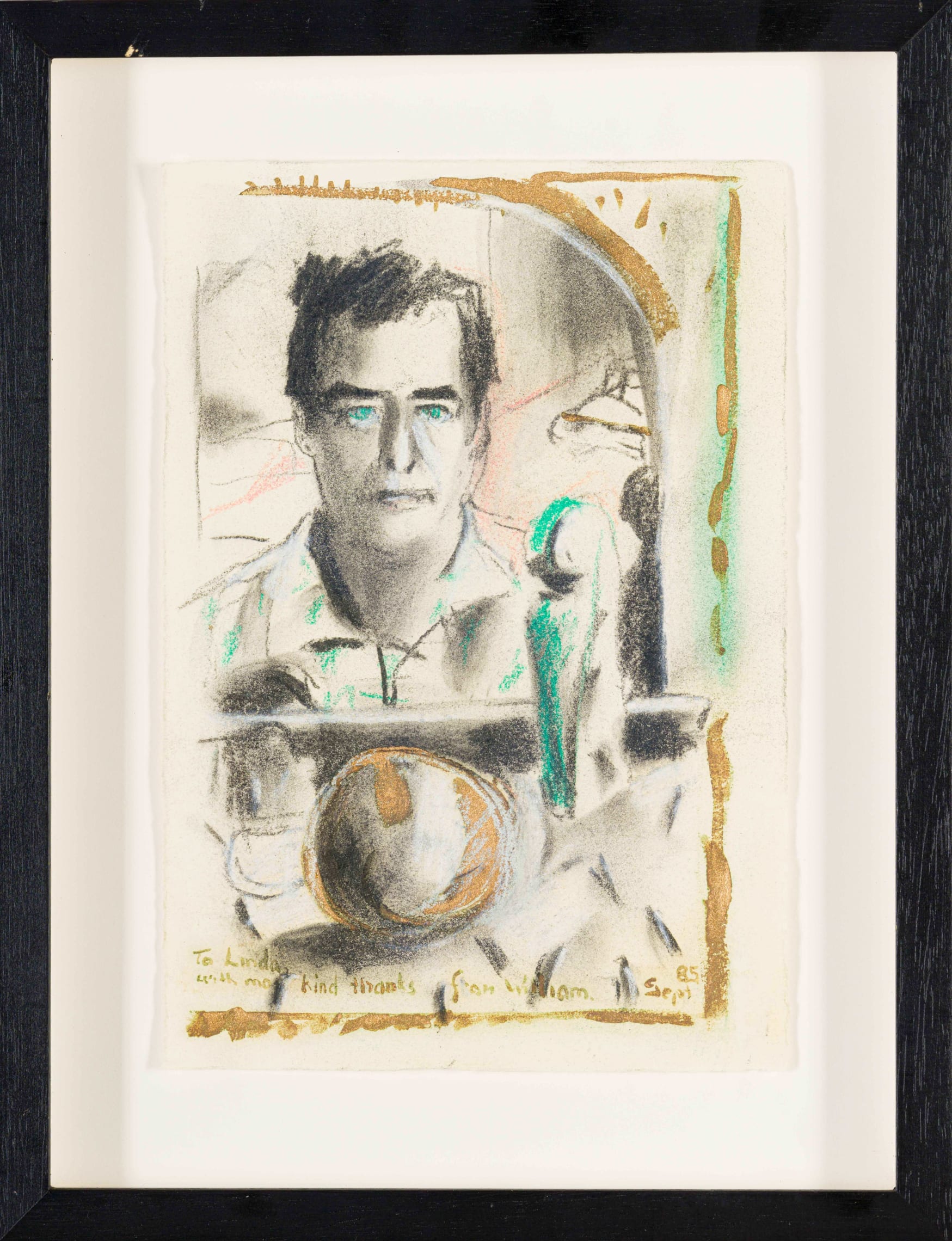 Untitled (Self Portrait) by William Kentridge | Strauss & Co