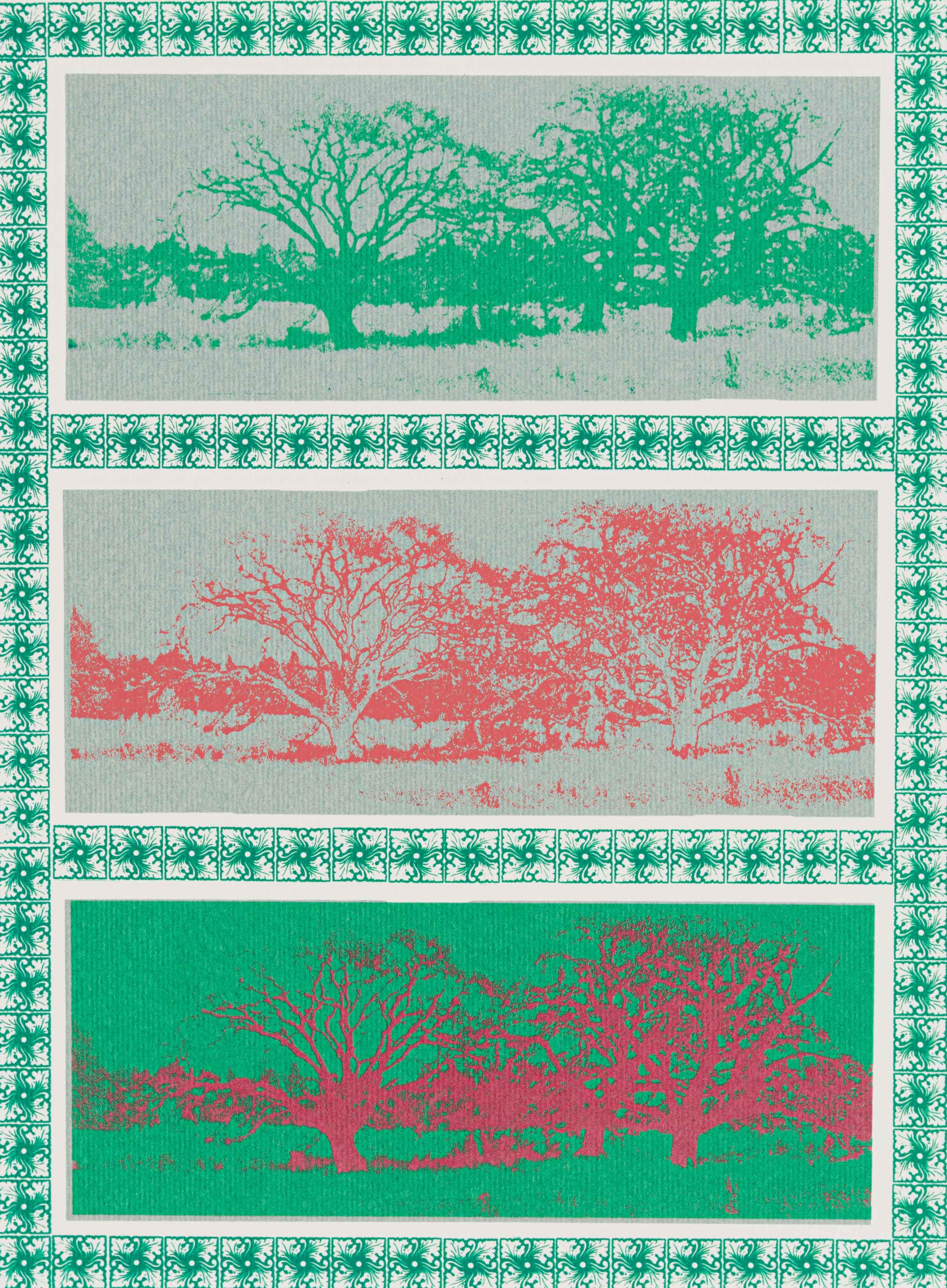 Triple Landscape, three by Robert Hodgins and Jan Neethling | Strauss & Co