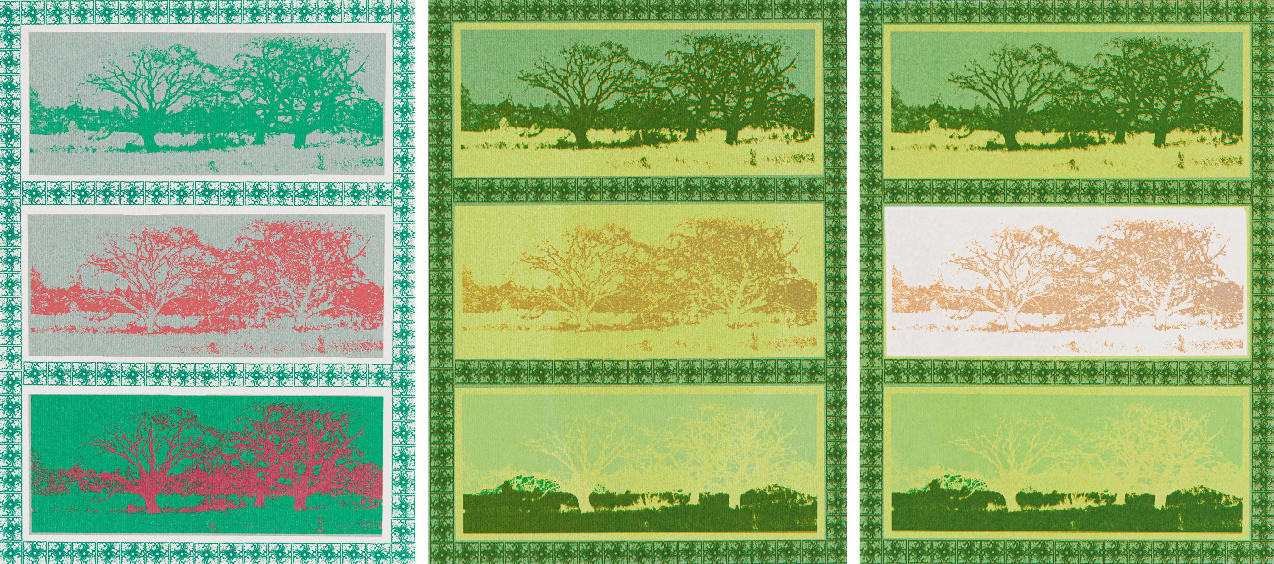 Triple Landscape, three by Robert Hodgins and Jan Neethling | Strauss & Co