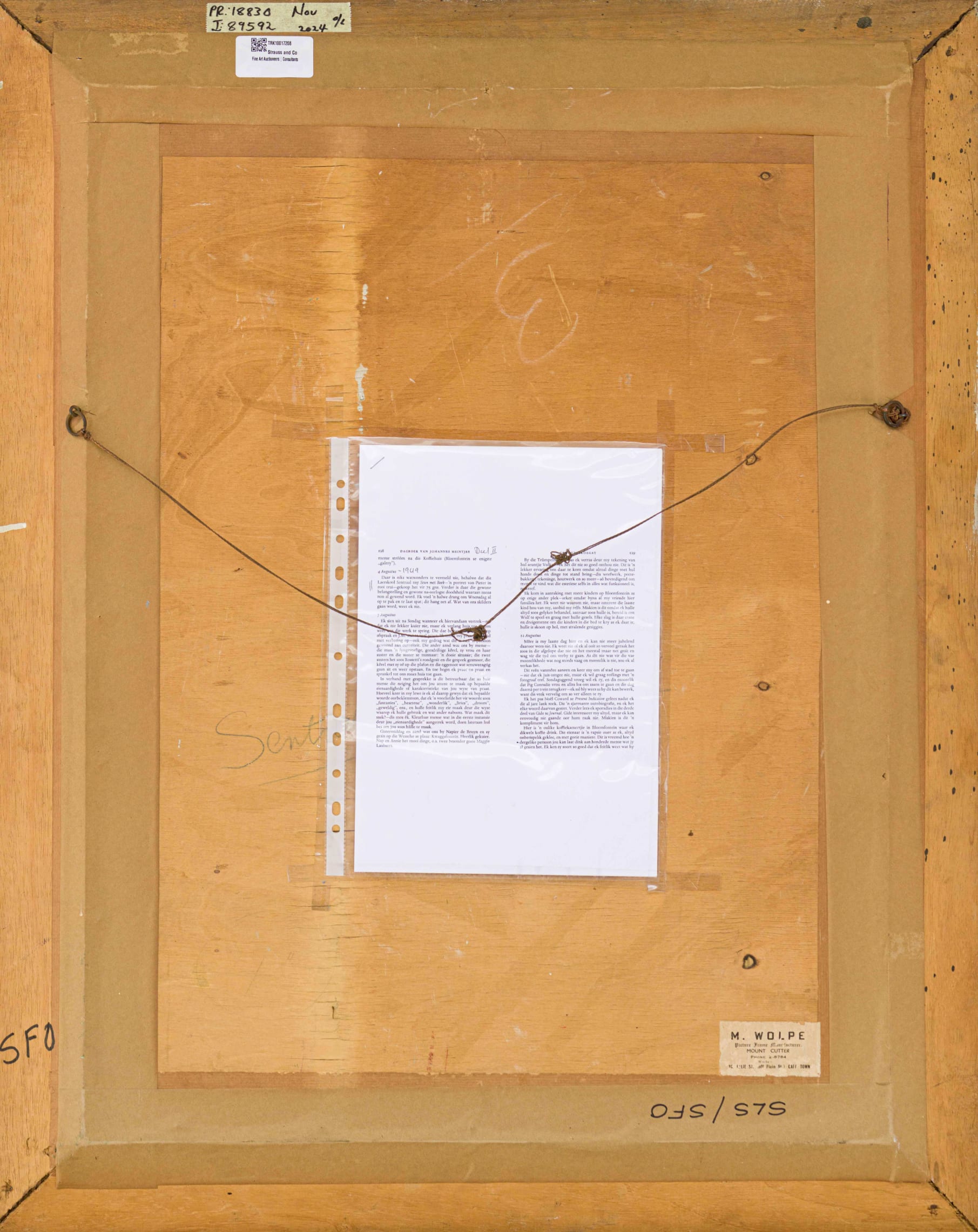 Seun met Boek (Boy with Book - Portrait of Pieter Marincowitz) by ...