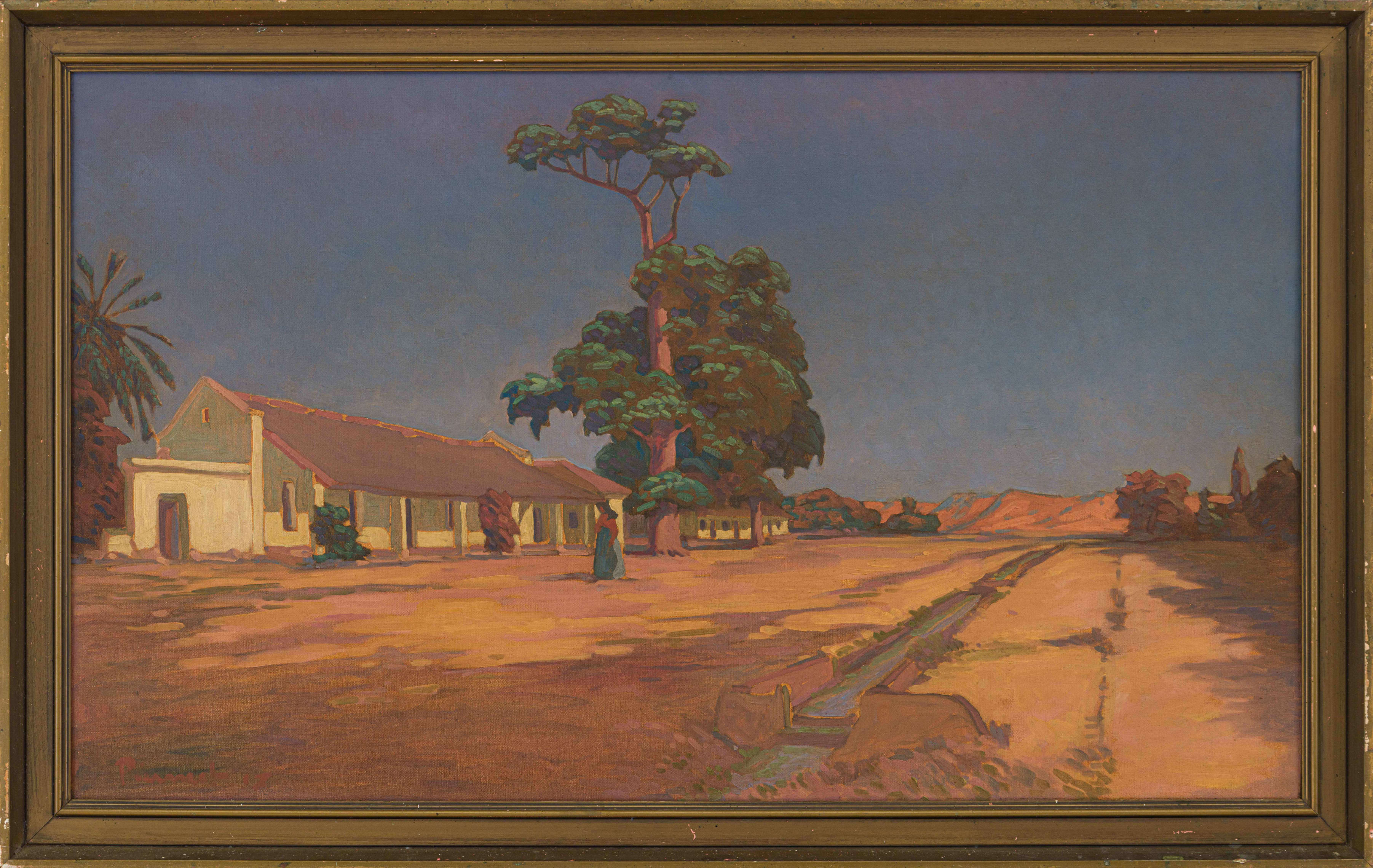 Farmstead by Jacob Hendrik Pierneef | Strauss & Co