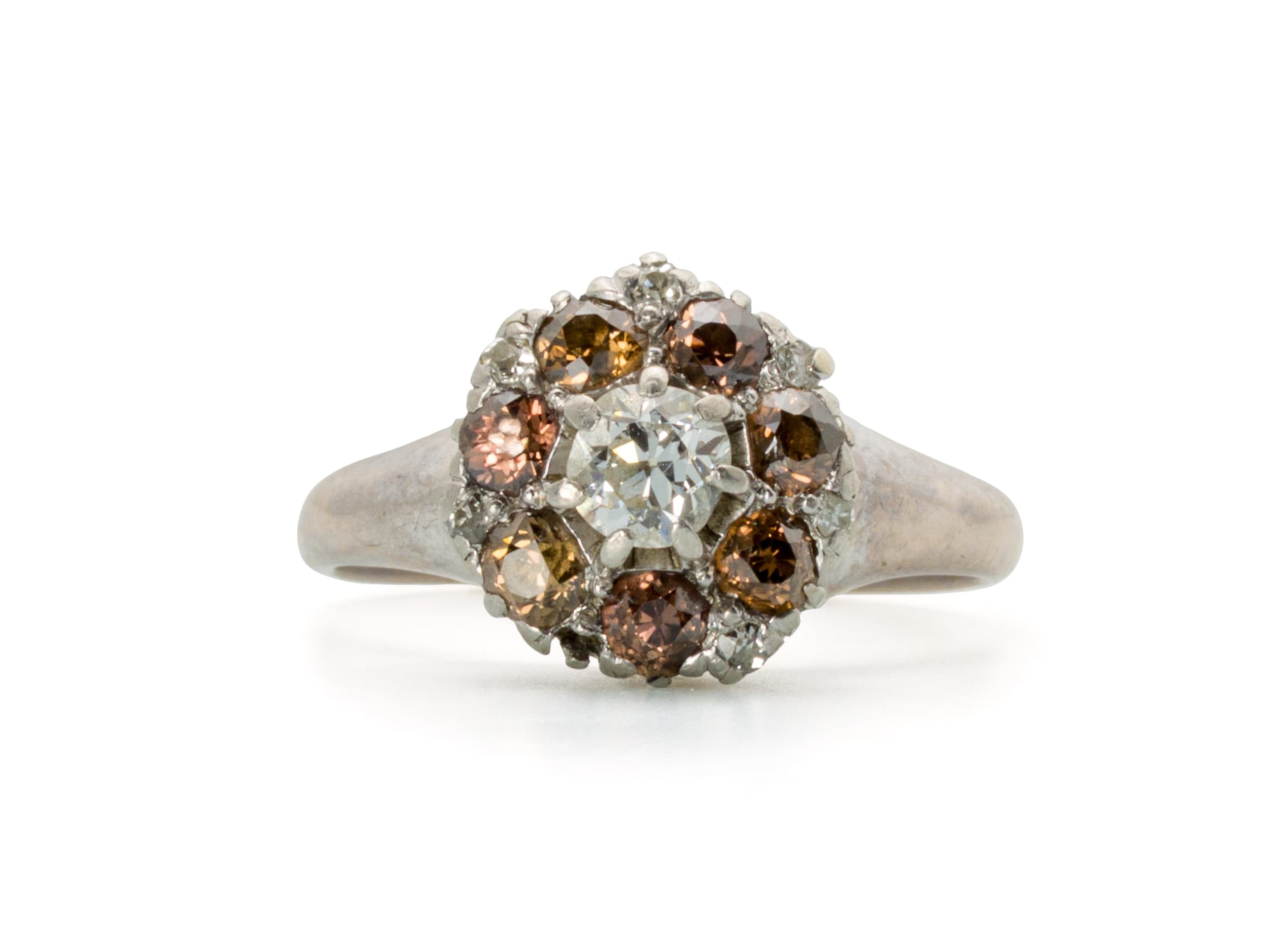 Cognac diamond ring | Strauss & Co