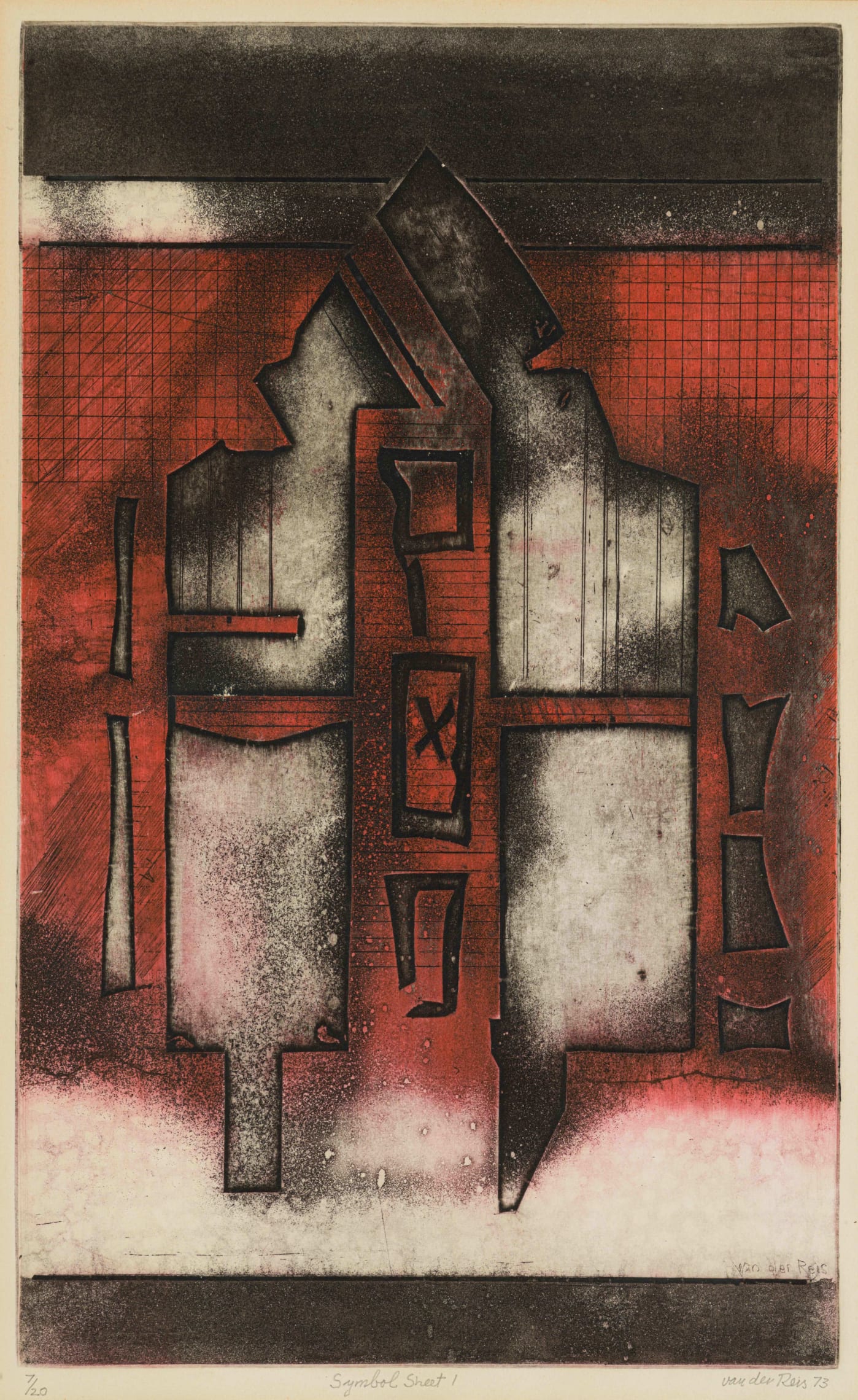 Symbol Sheet I by Gunther van der Reis | Strauss & Co