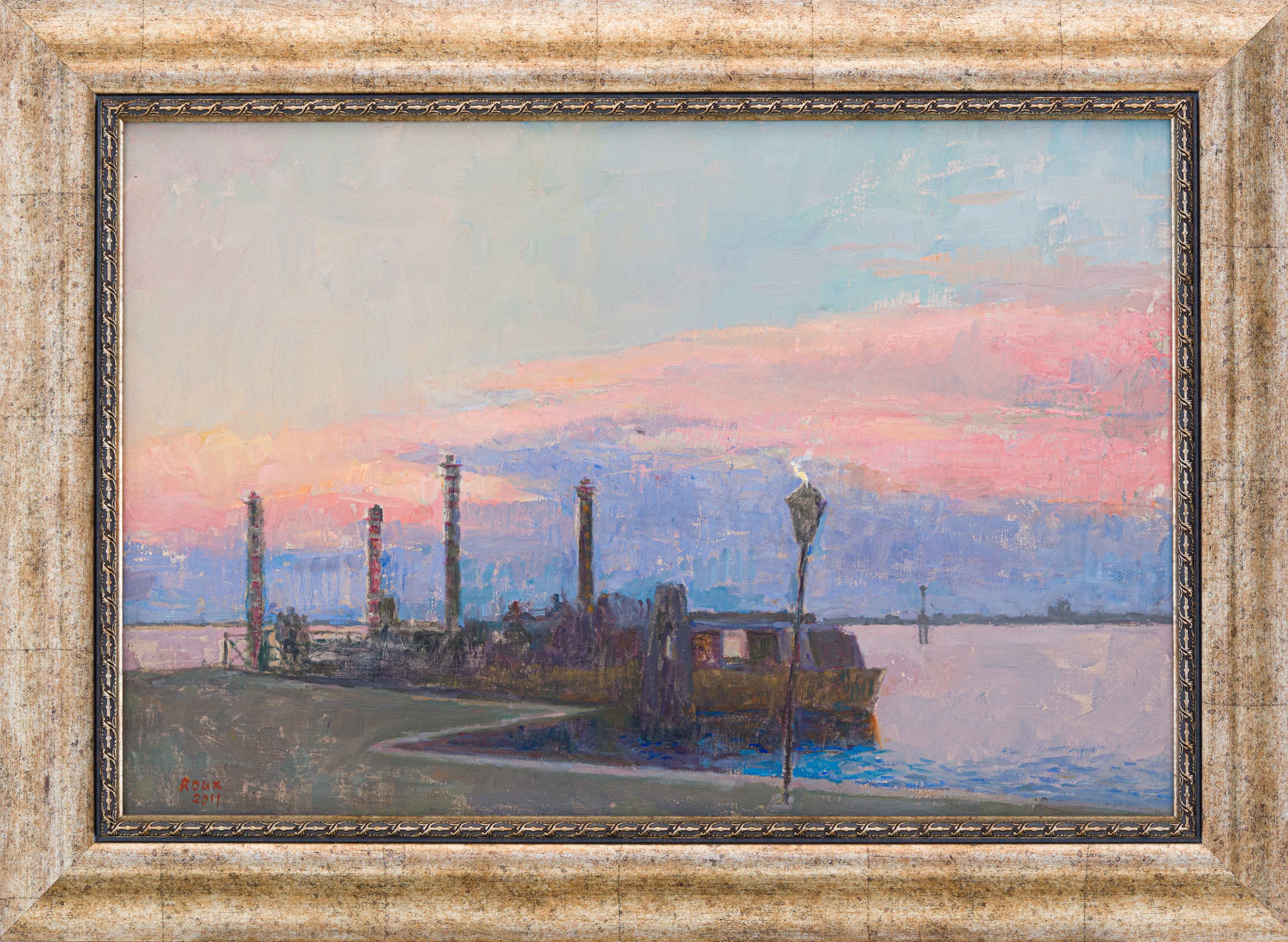 Ferry at Sunset by Francois Roux | Strauss & Co