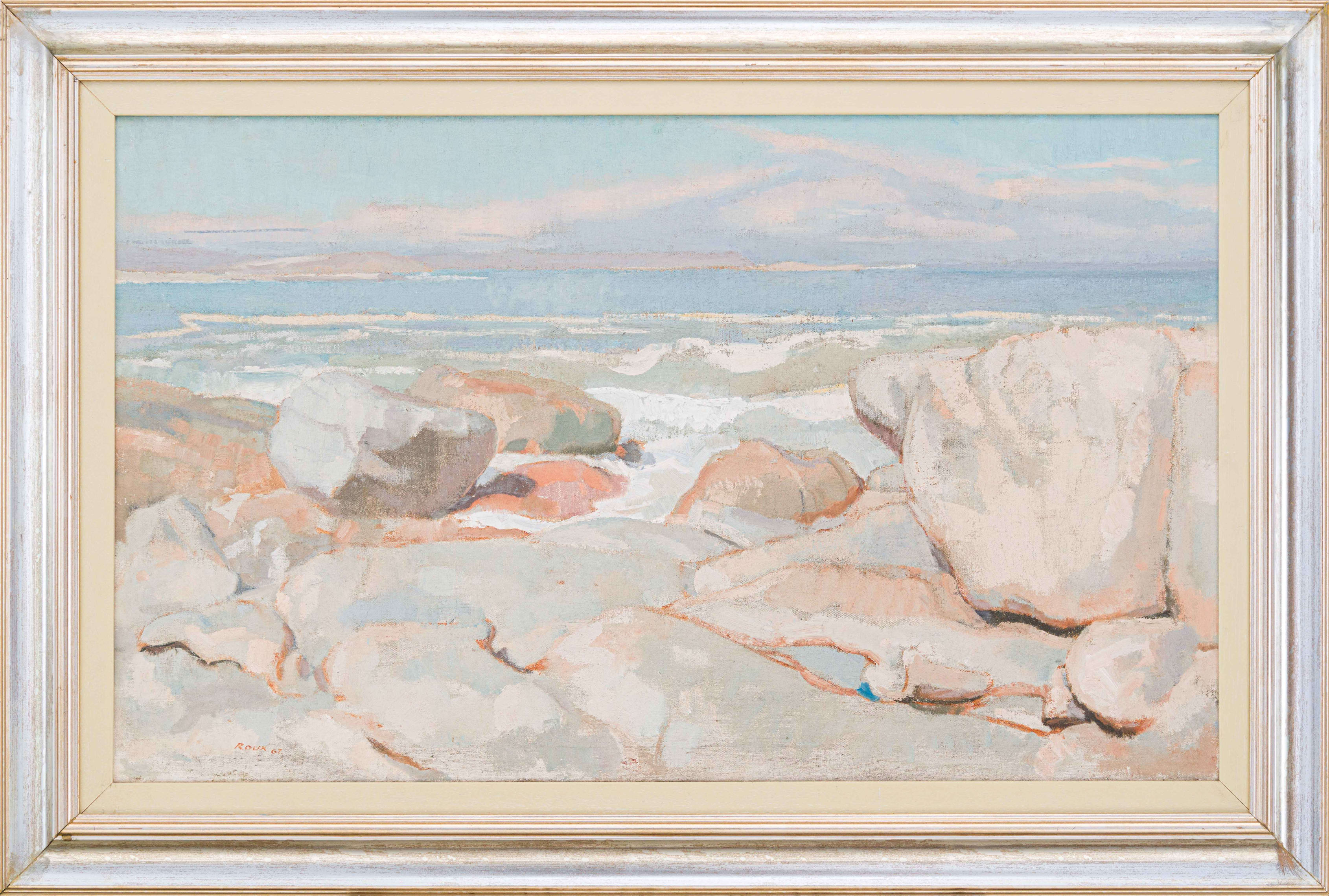Entrance to Saldanha Bay by Francois Roux | Strauss & Co