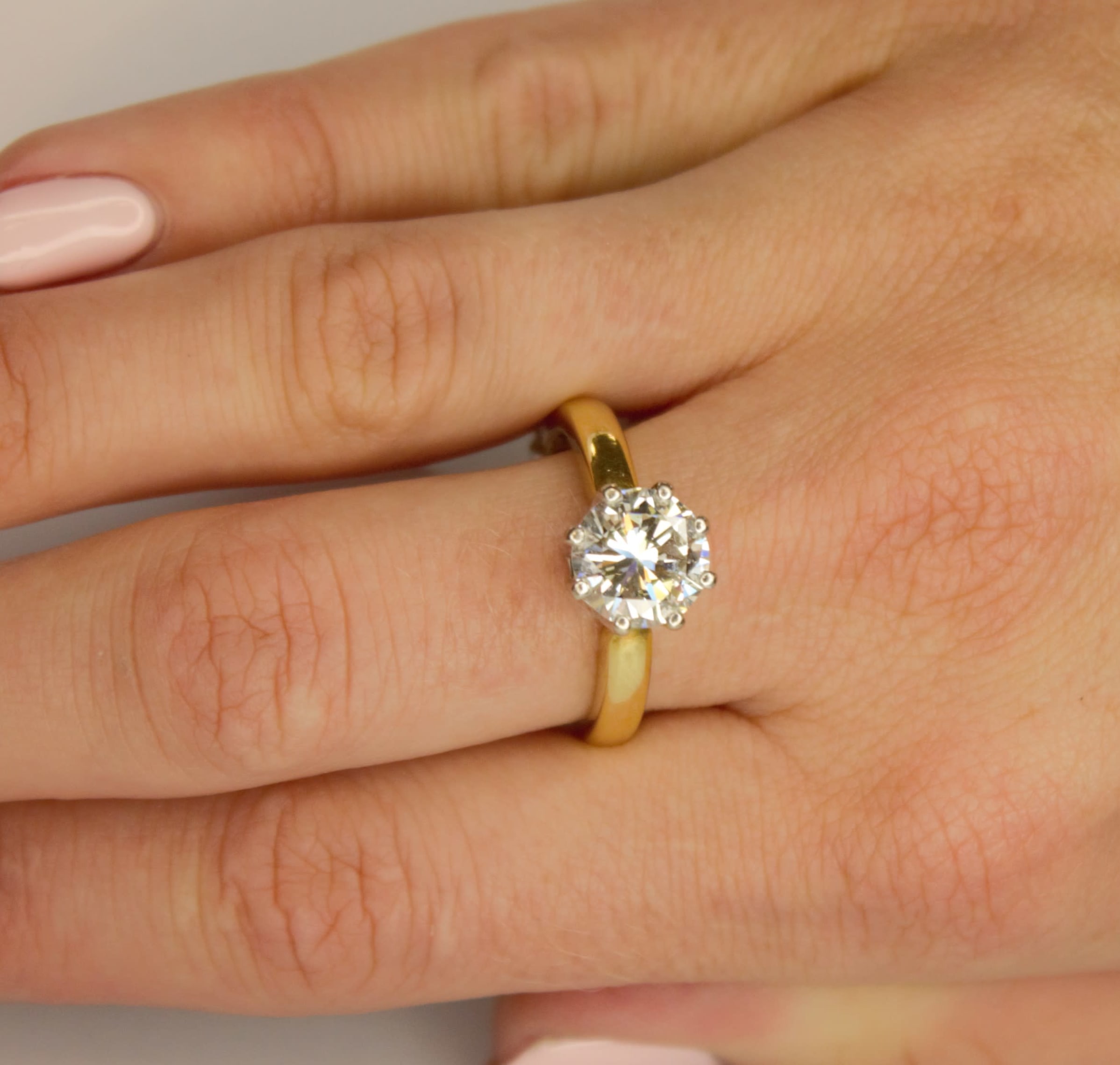 Diamond solitaire ring | Strauss & Co