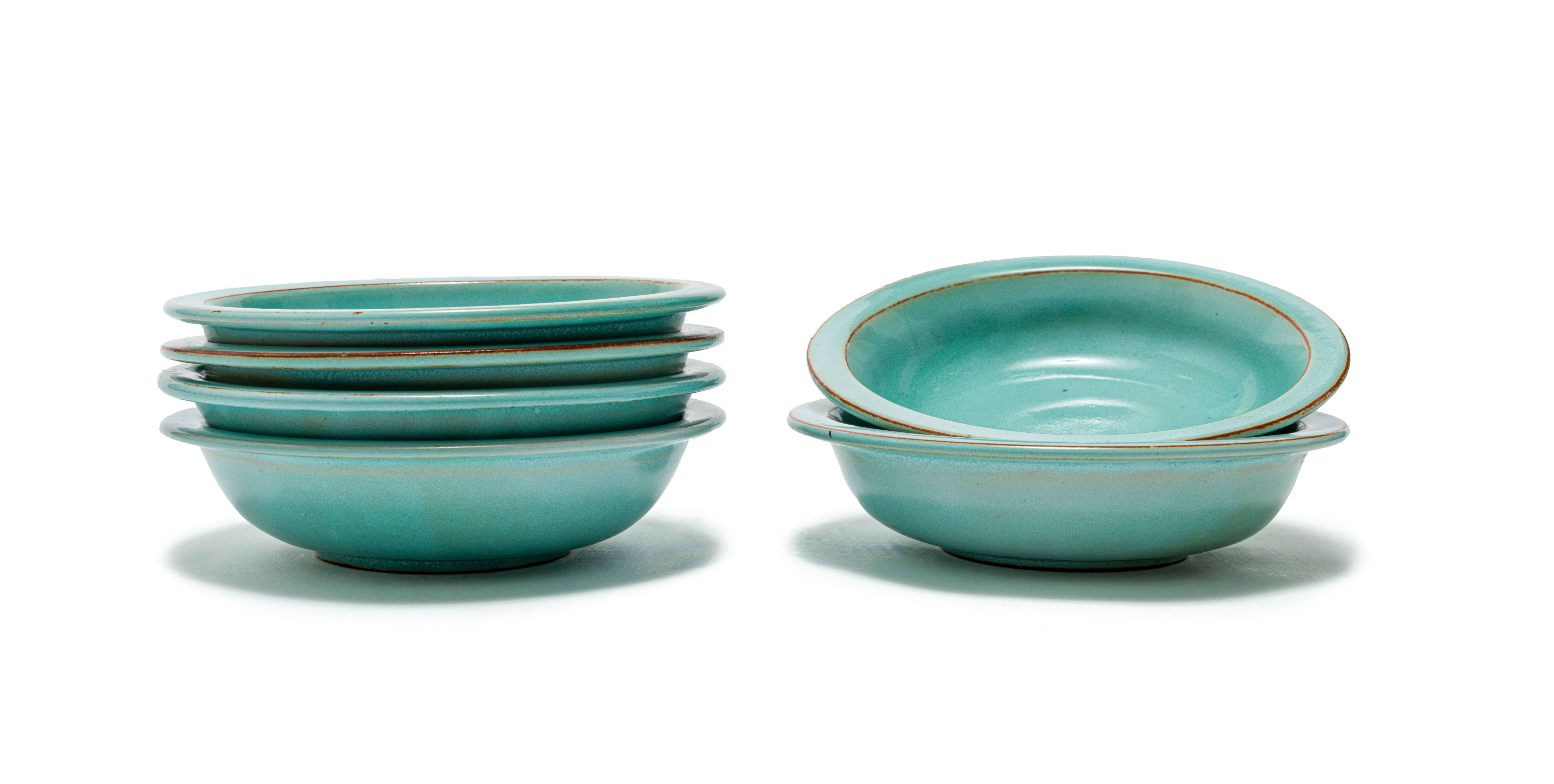 Bowls, six by Linn Ware/Ceramic Studio | Strauss & Co