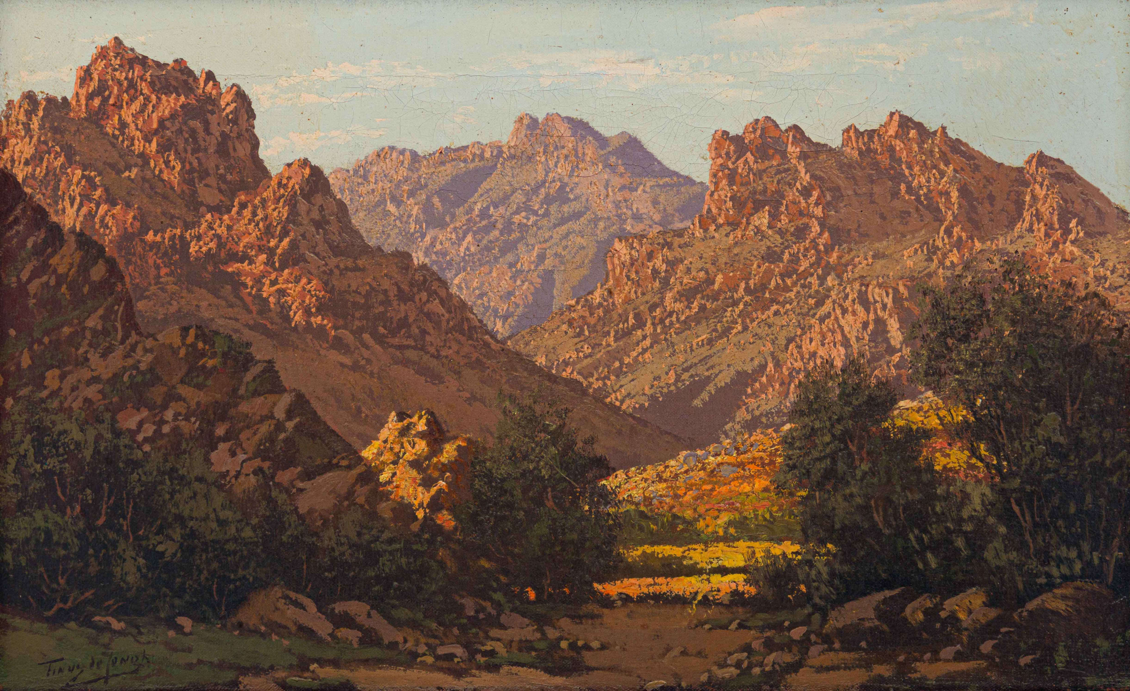 Mountainous Landscape by Tinus de Jongh | Strauss & Co