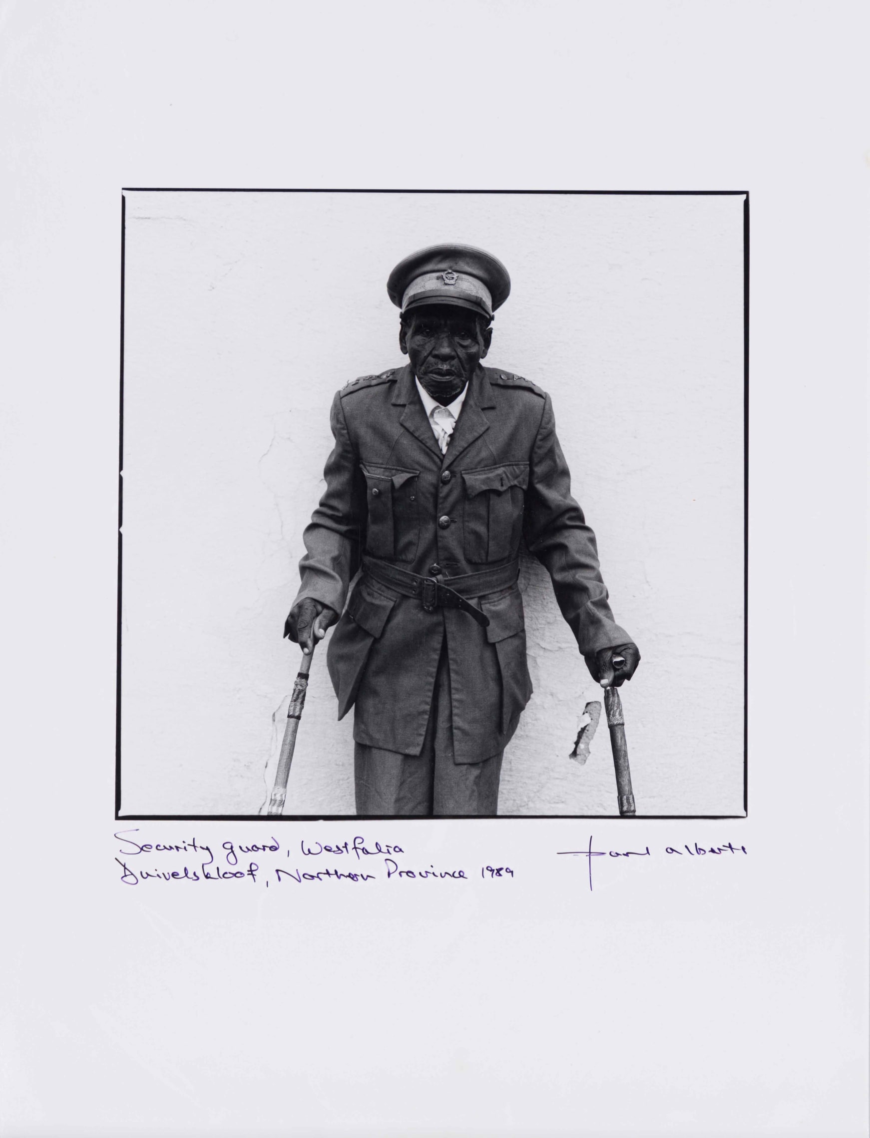 Security Guard, West Falia, Duiwelskloof, Northern Province 1989 by ...