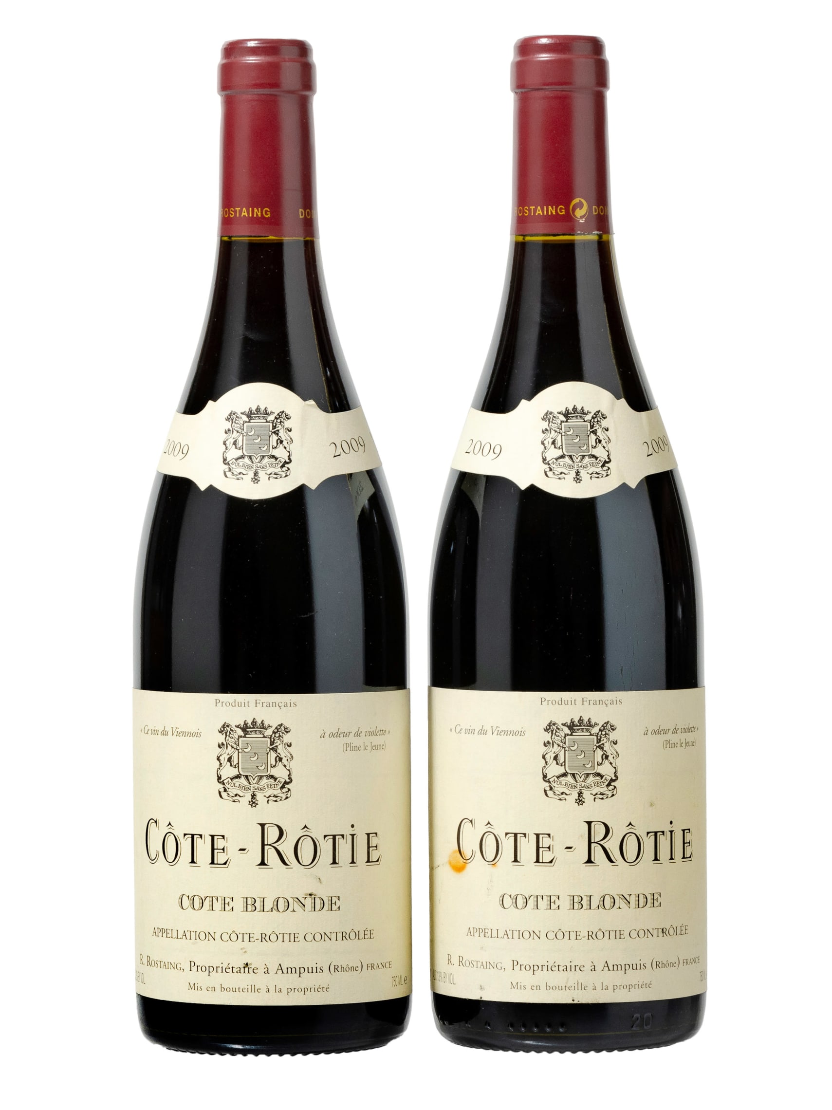 2009 Côte-Rôtie Cote Blonde 2 (1 x 2) 750ml by Rene Rostaing | Strauss & Co