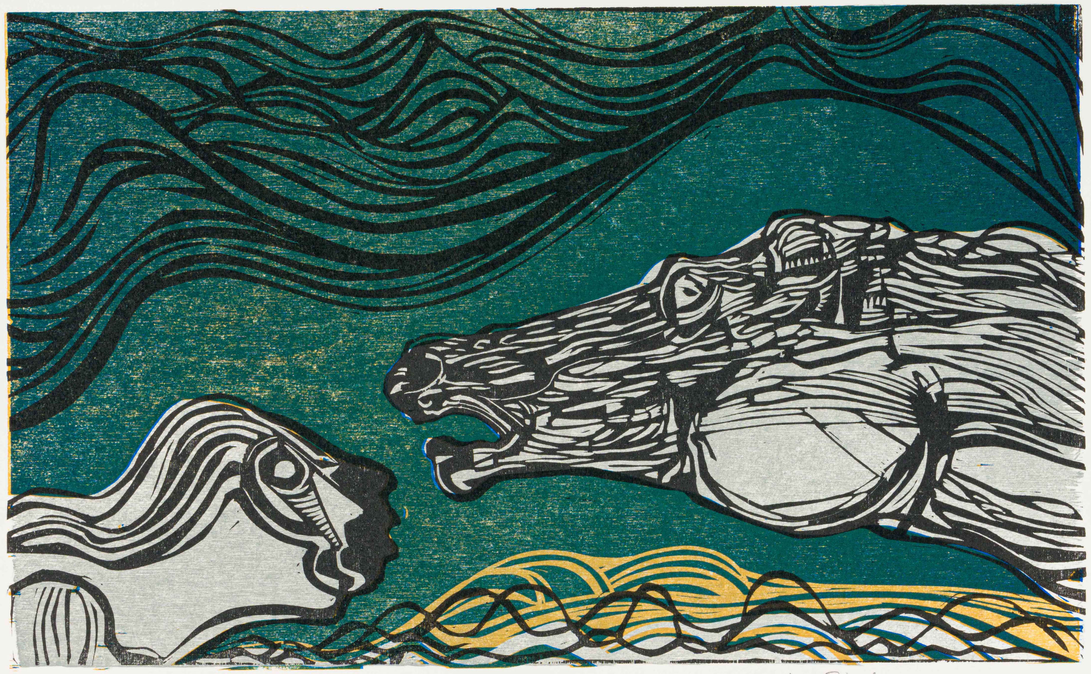 Woltemade Rescues Two Sailors, from The White Monday Disaster portfolio ...