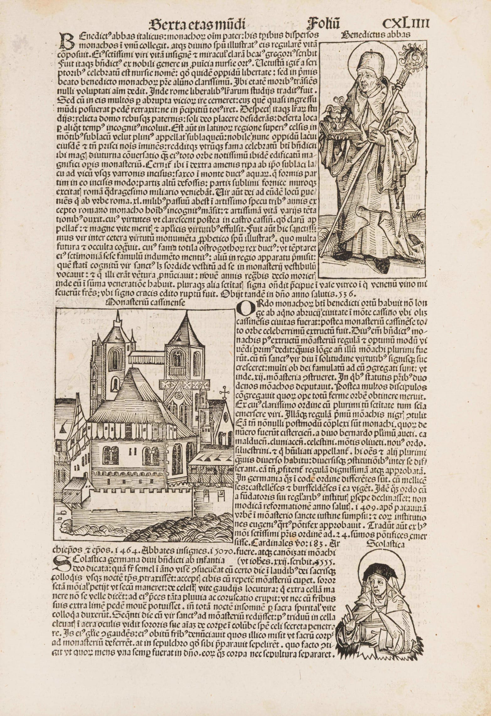 Chronicle of the World 1493, nine by Collection of Woodcuts by Unknown ...