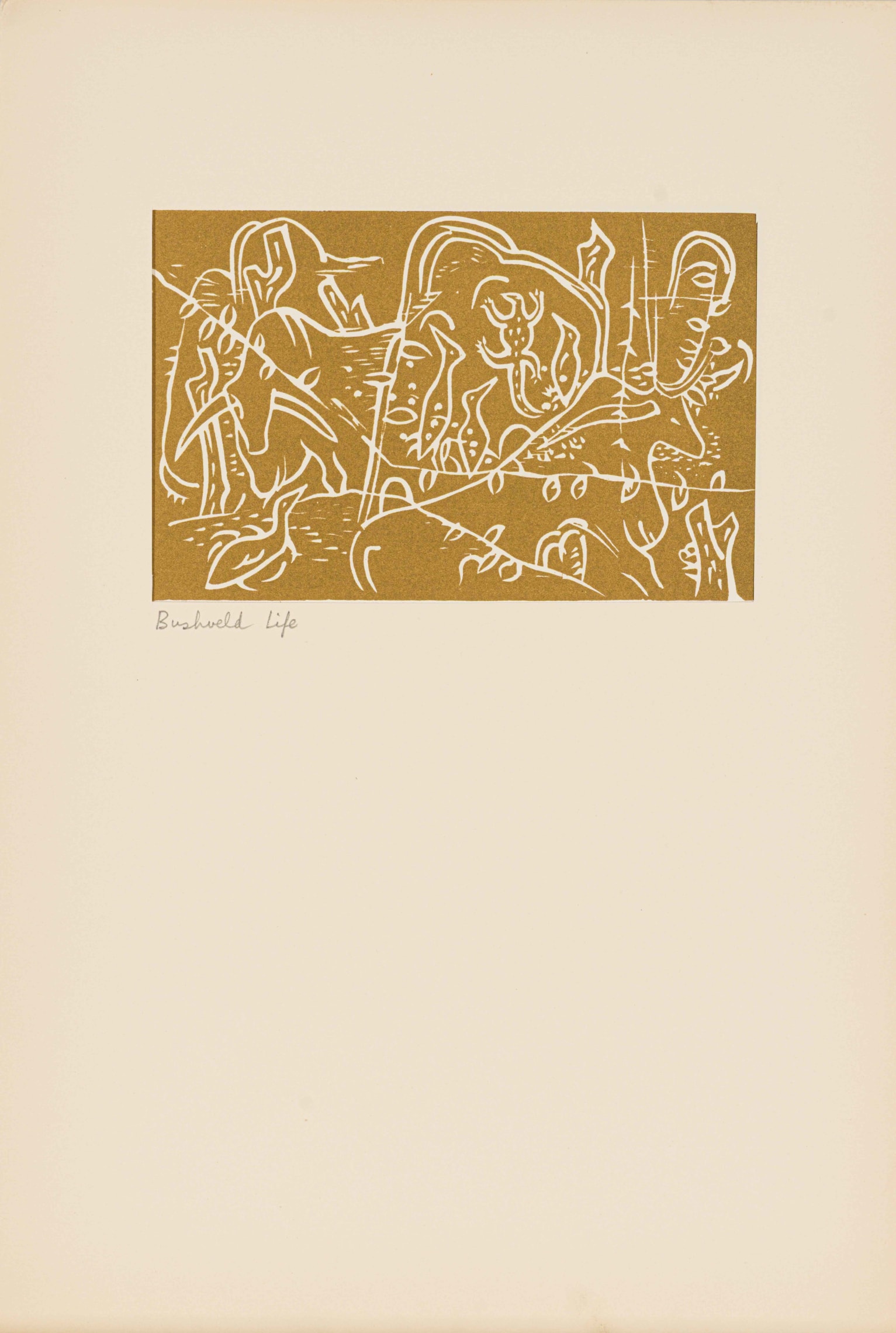 Fragments of Africa by Walter Battiss | Strauss & Co