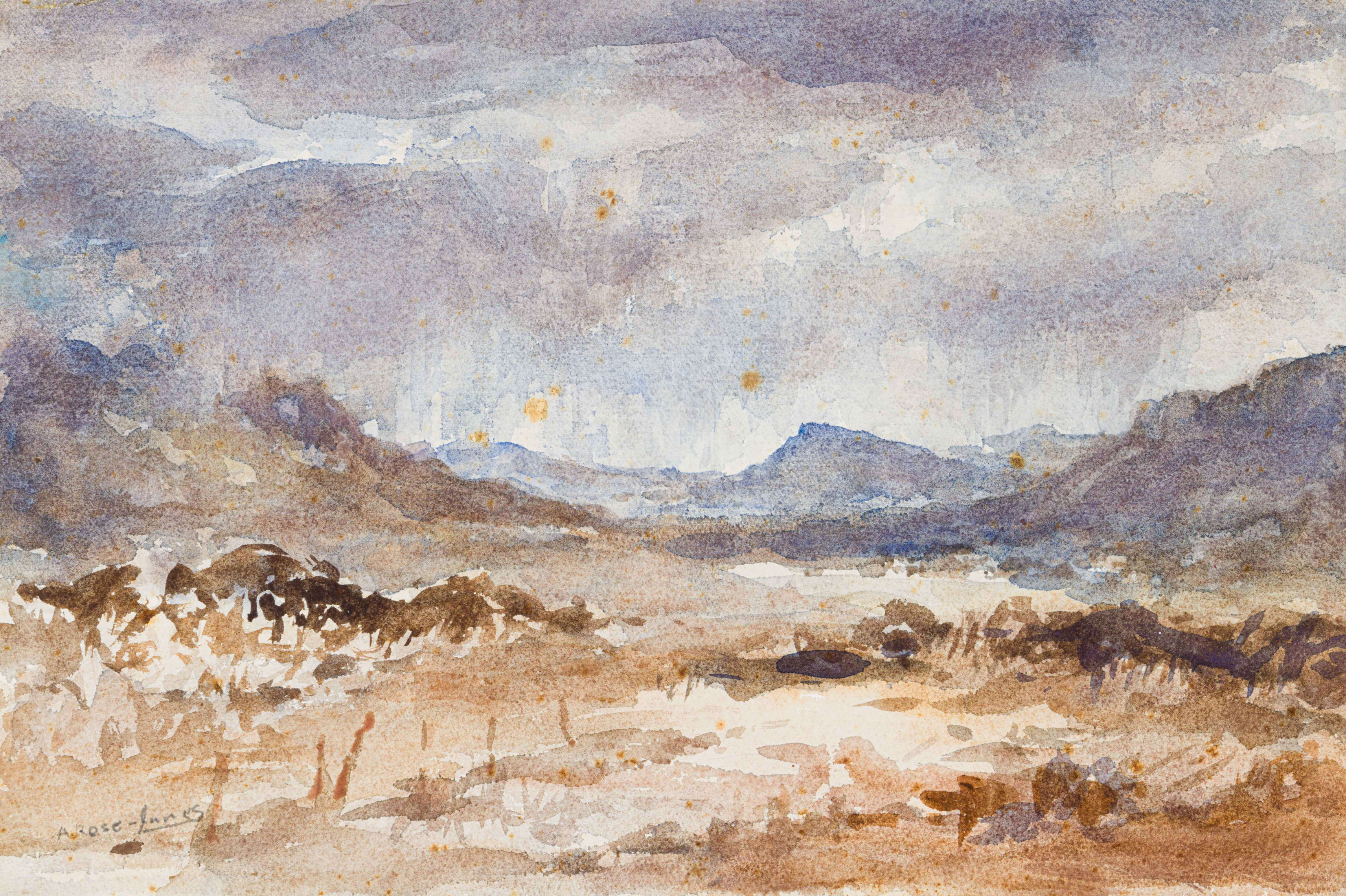 Landscape with Storm Clouds by Alexander Rose-Innes | Strauss & Co