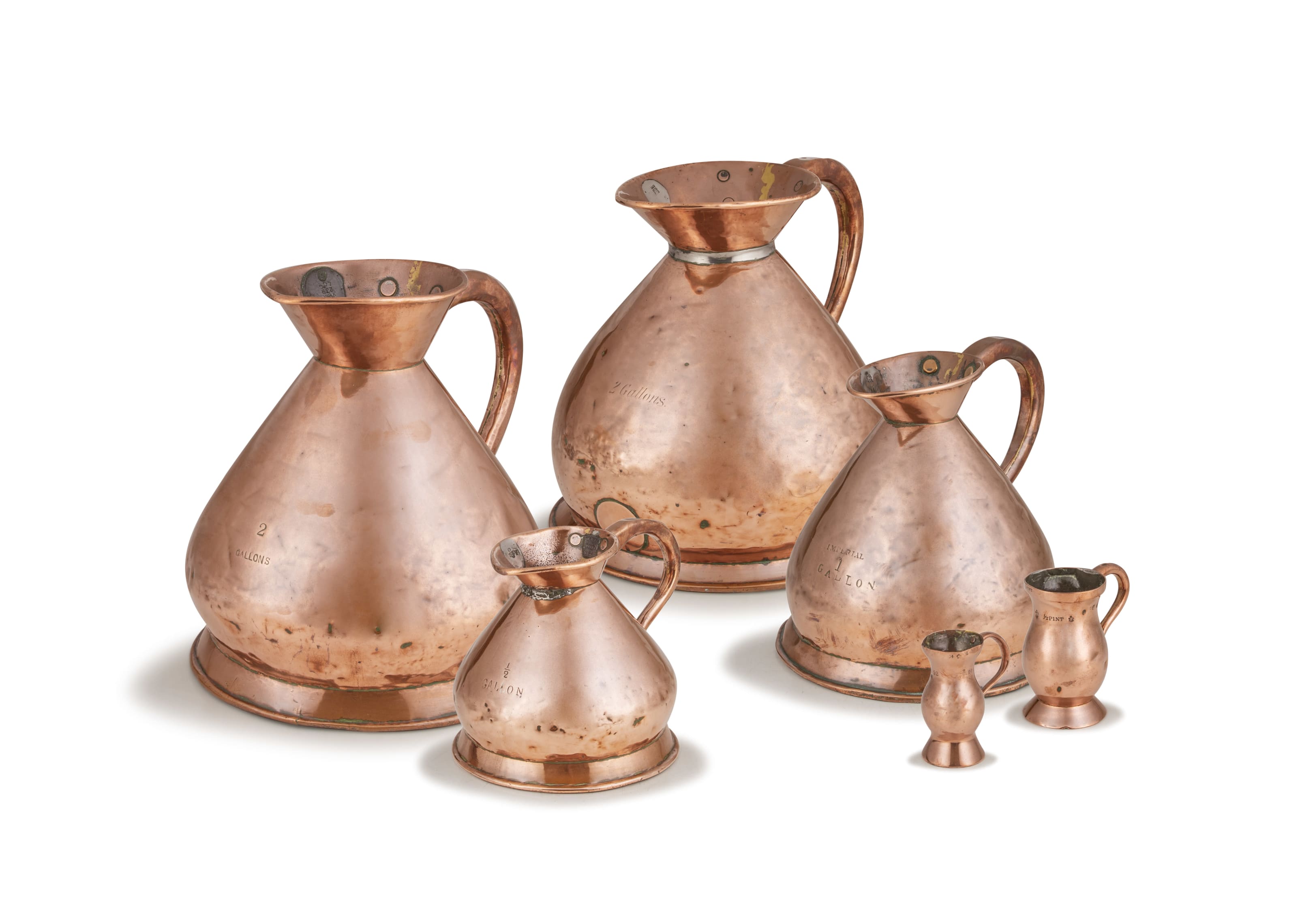 A Victorian copper measures, 19th century | Strauss & Co