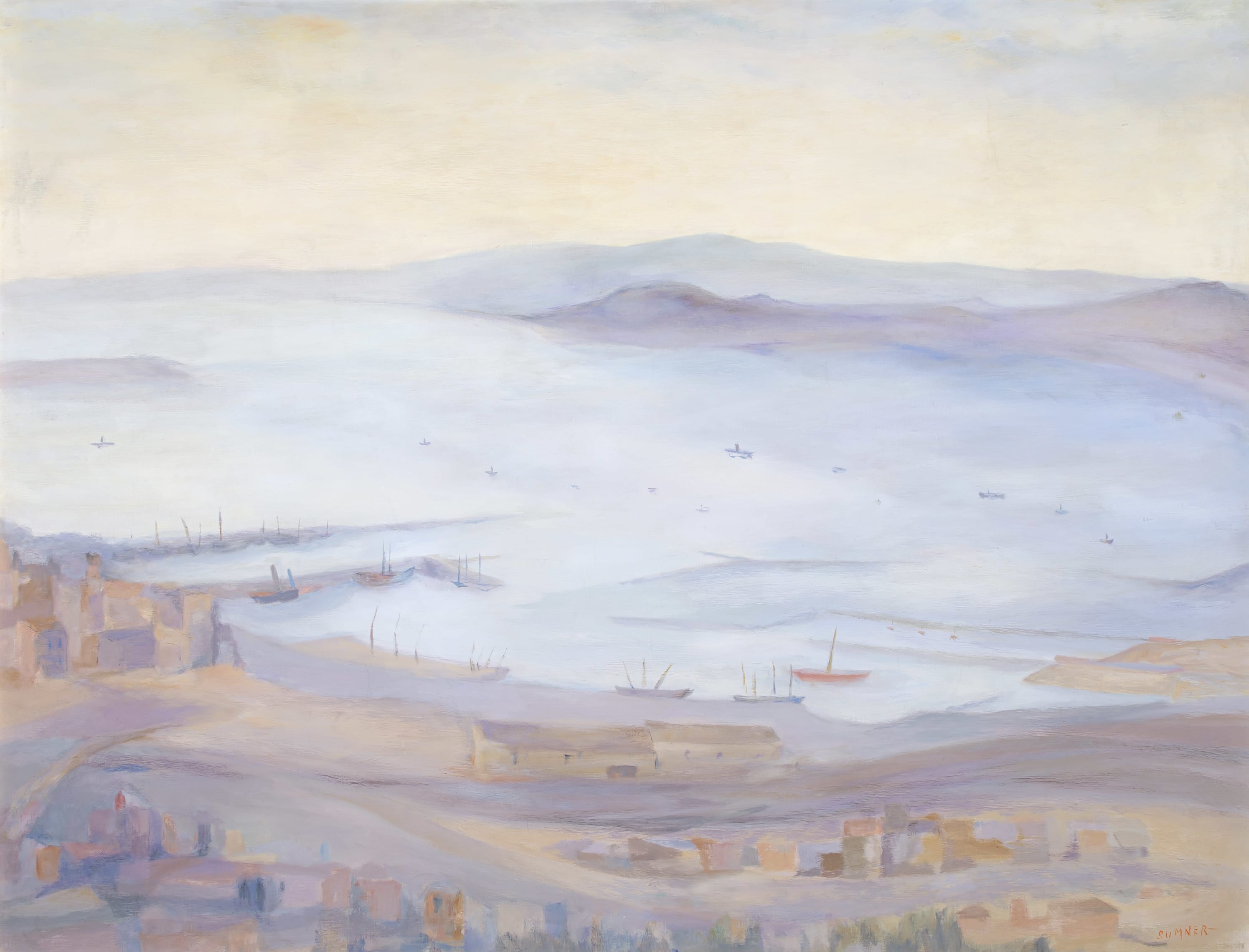 Coastal Landscape by Maud Sumner | Strauss & Co