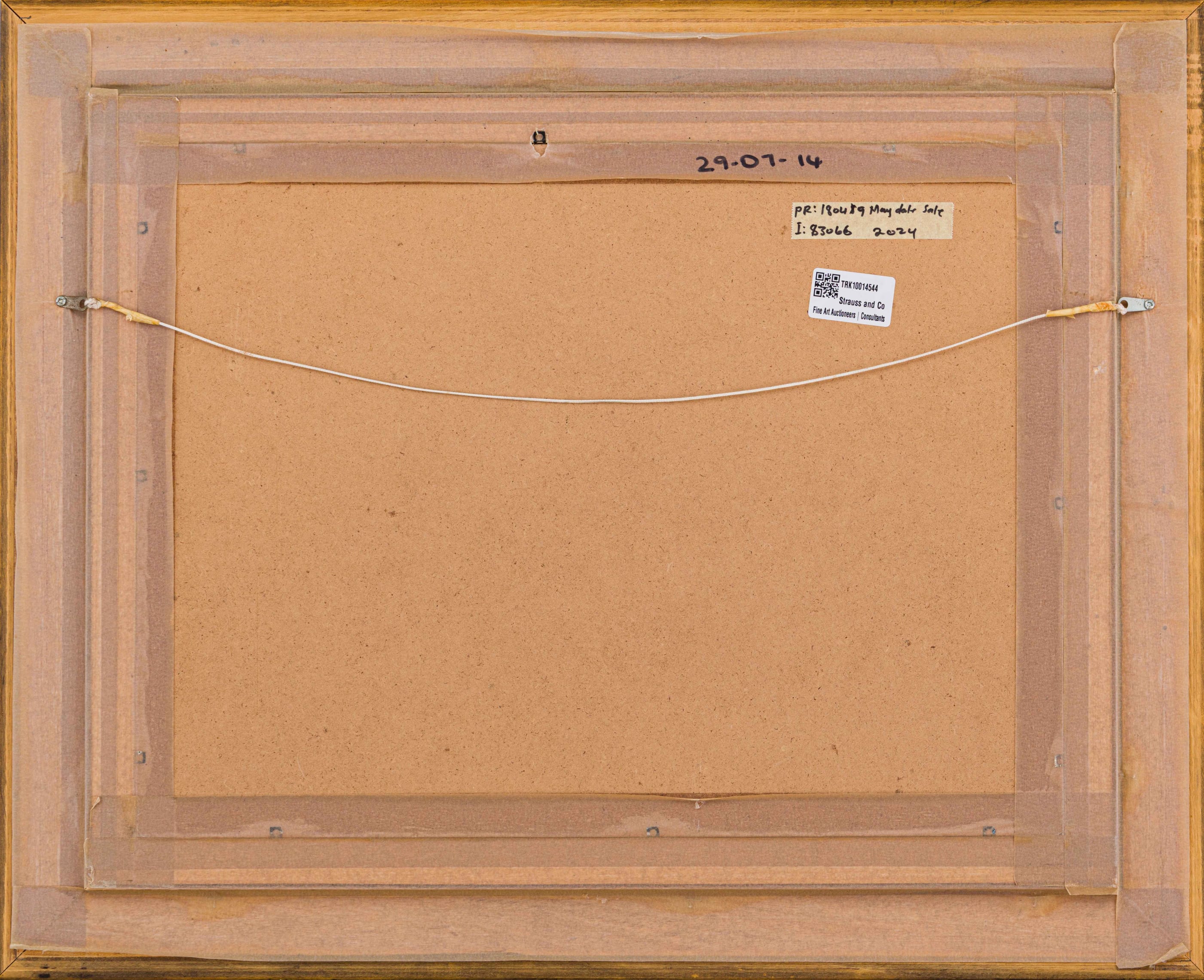 Two Figures and a Barn, Groot Marico by Keith Alexander | Strauss & Co