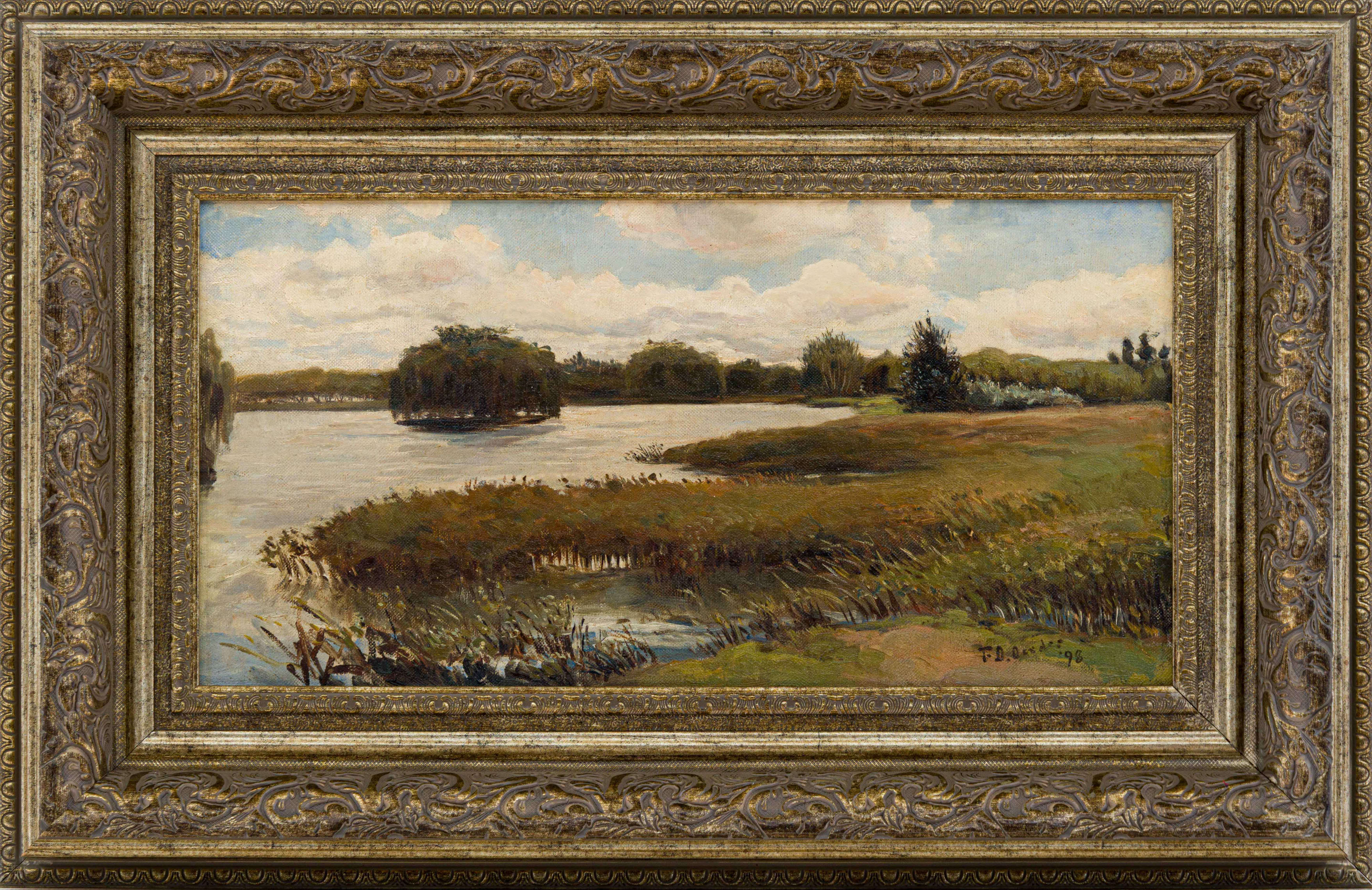 Lake View, Braamfontein Farm (Zoo Lake) by Frans Oerder | Strauss & Co