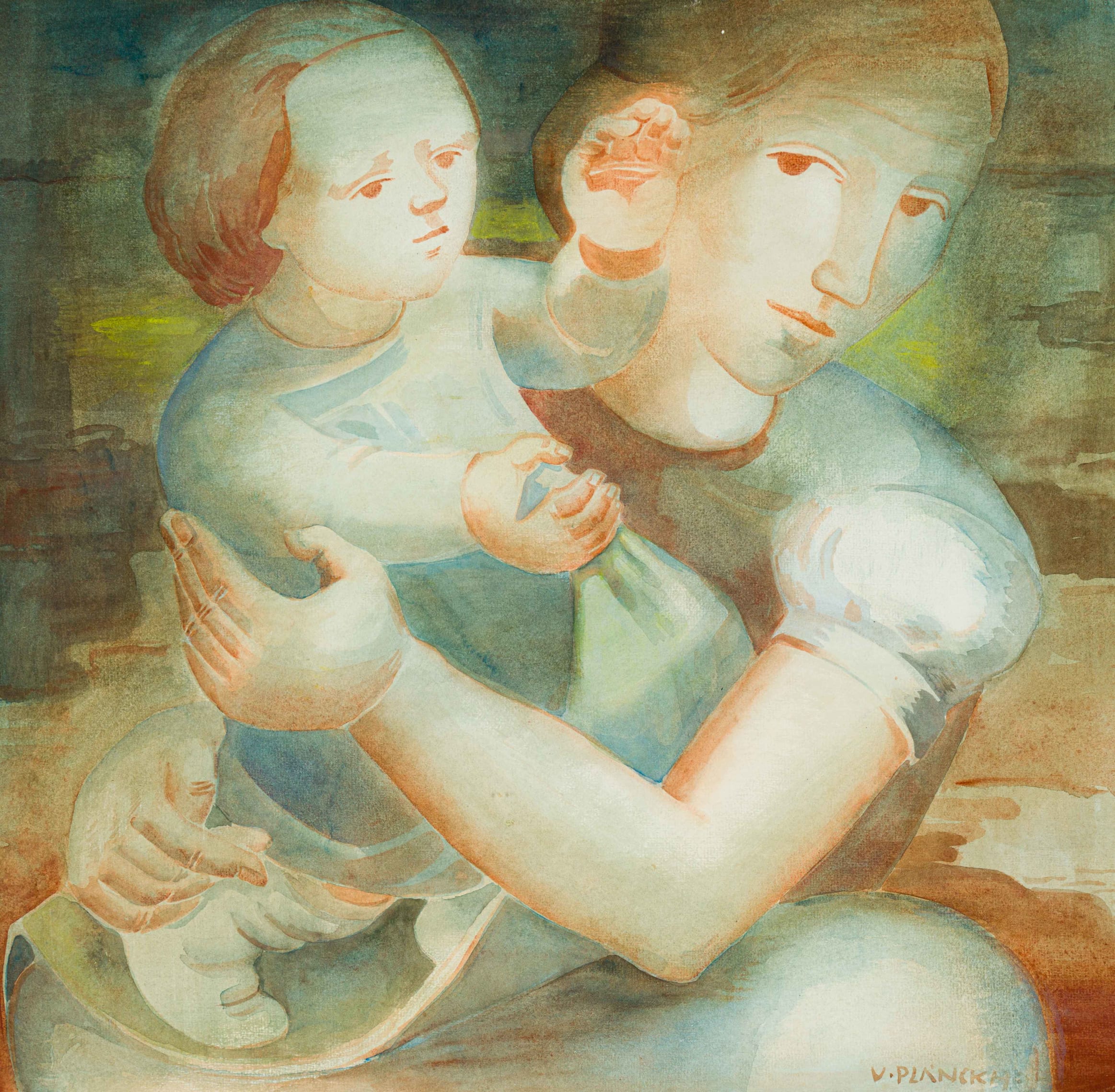 Mother and Child by Viktor Planckh | Strauss & Co