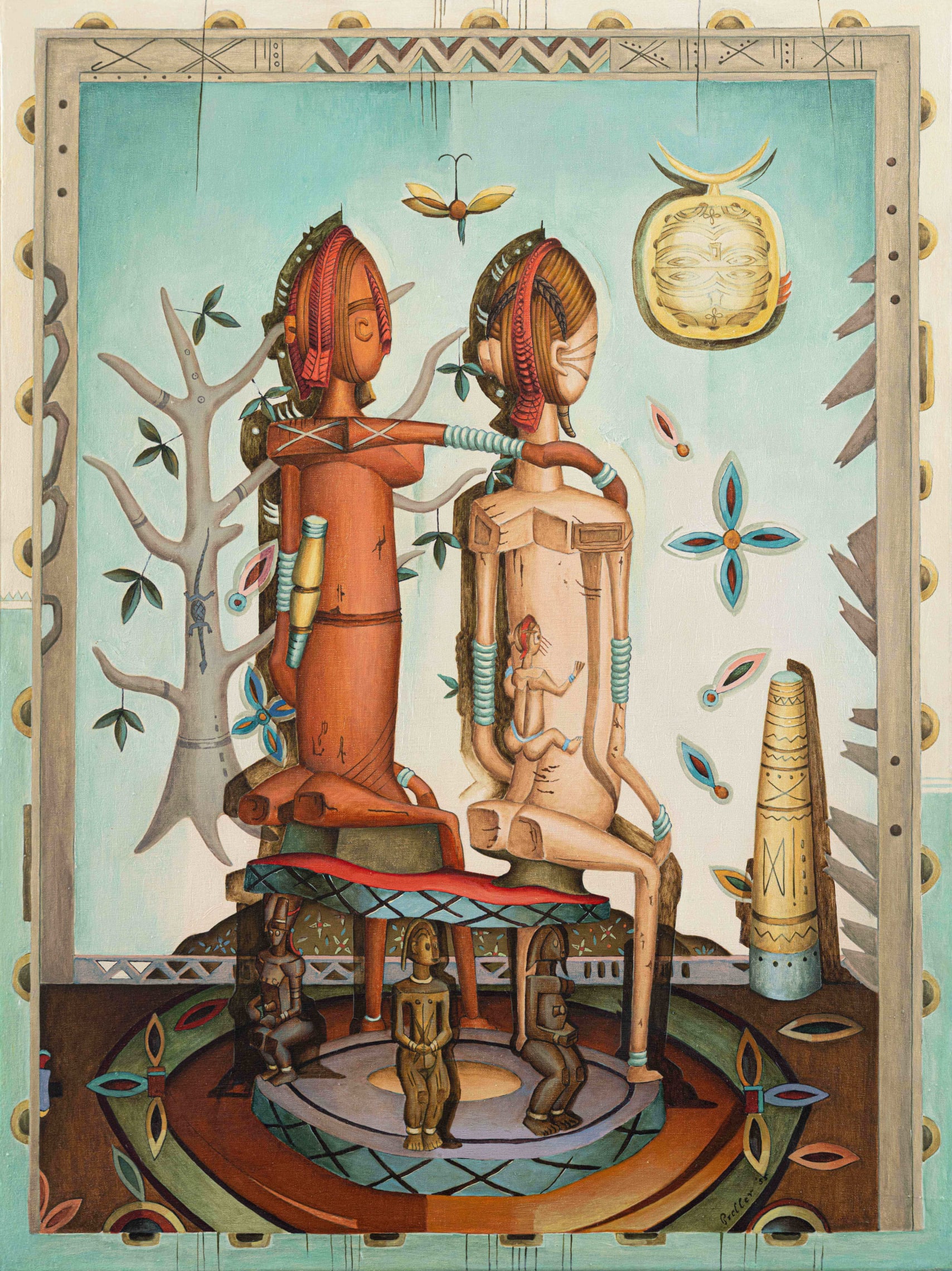 Adam and Eve by Alexis Preller | Strauss & Co