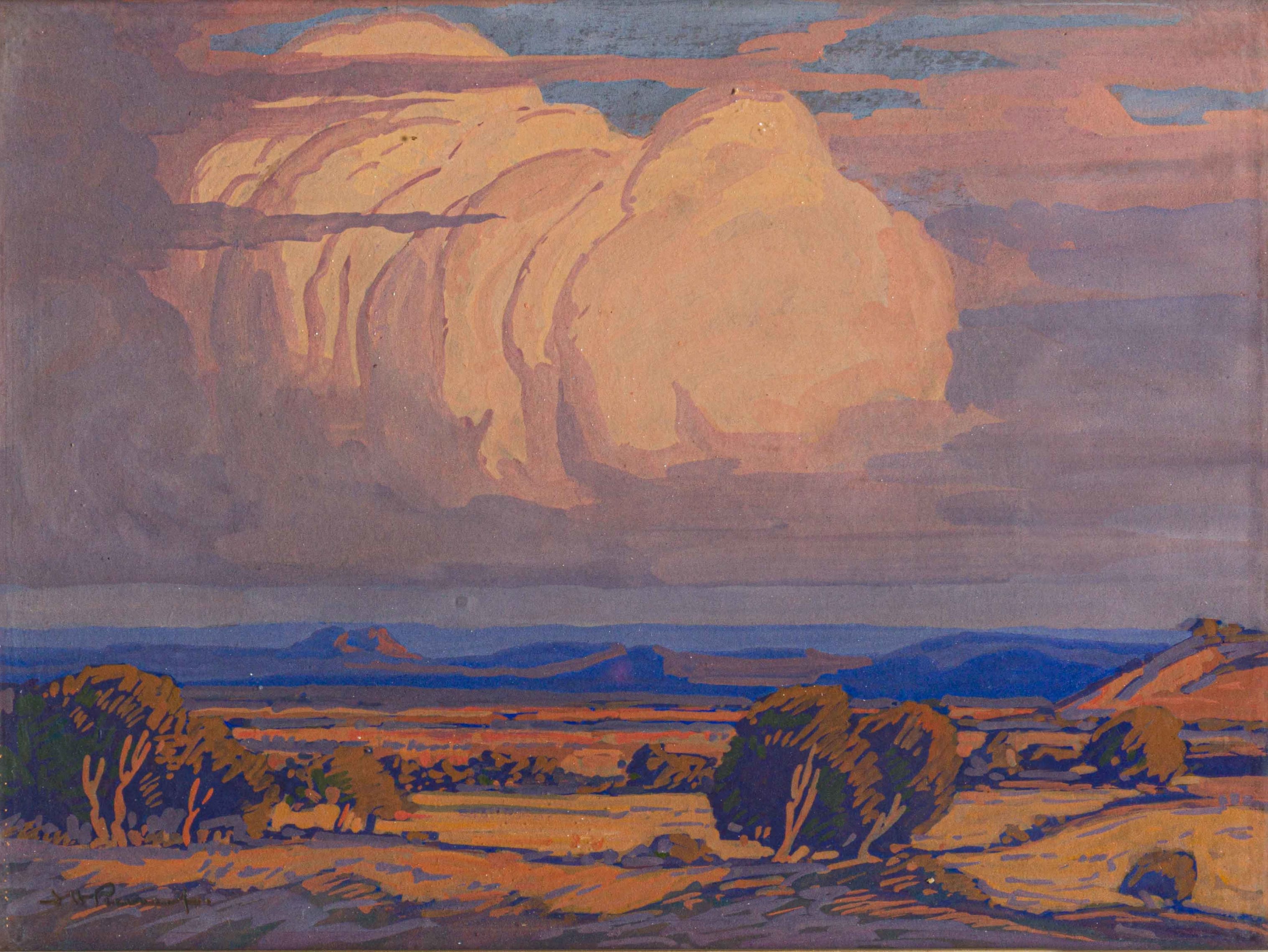 Rustenburg Landscape by Jacob Hendrik Pierneef | Strauss & Co