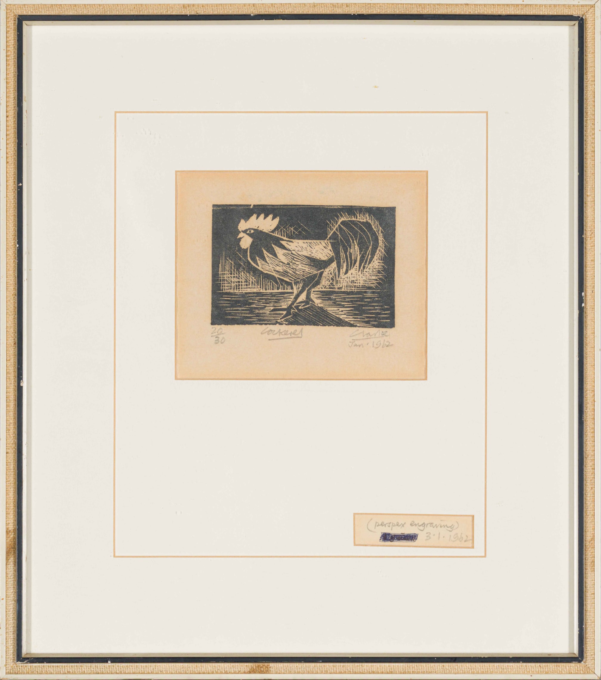 Cockerel by Peter Clarke | Strauss & Co