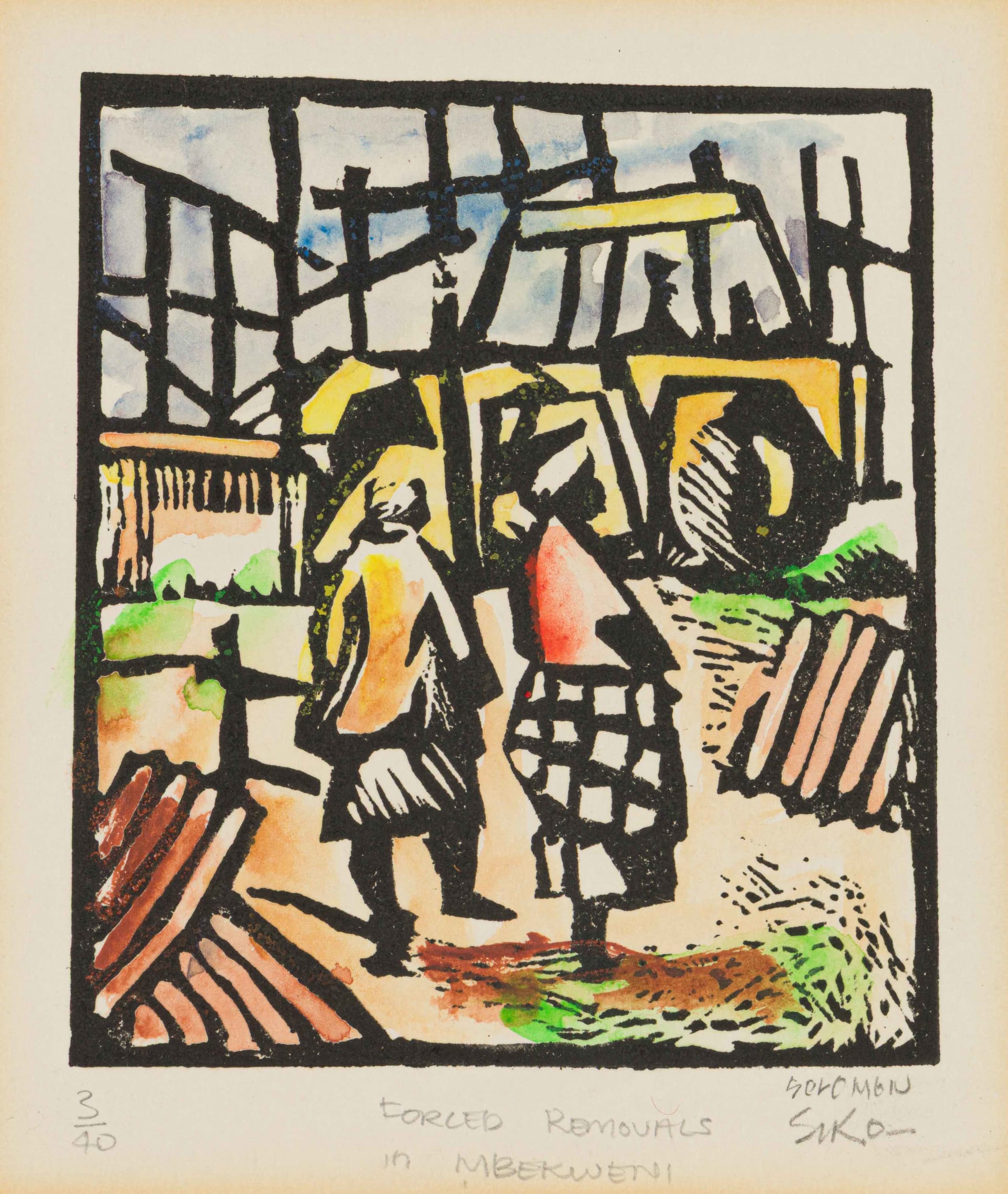 Forced Removals in Mbekweni by Solomon Siko | Strauss & Co