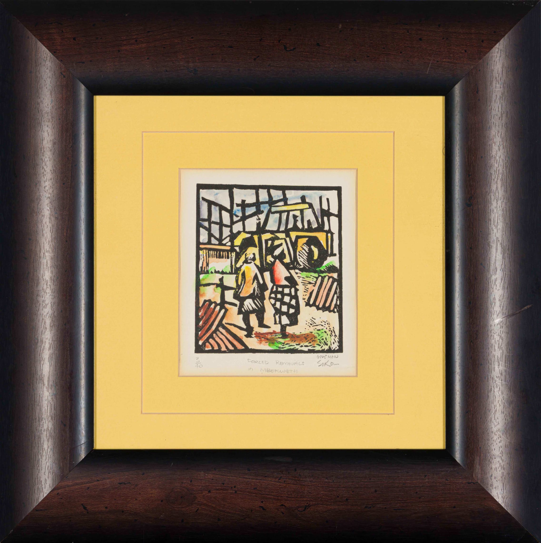 Forced Removals in Mbekweni by Solomon Siko | Strauss & Co