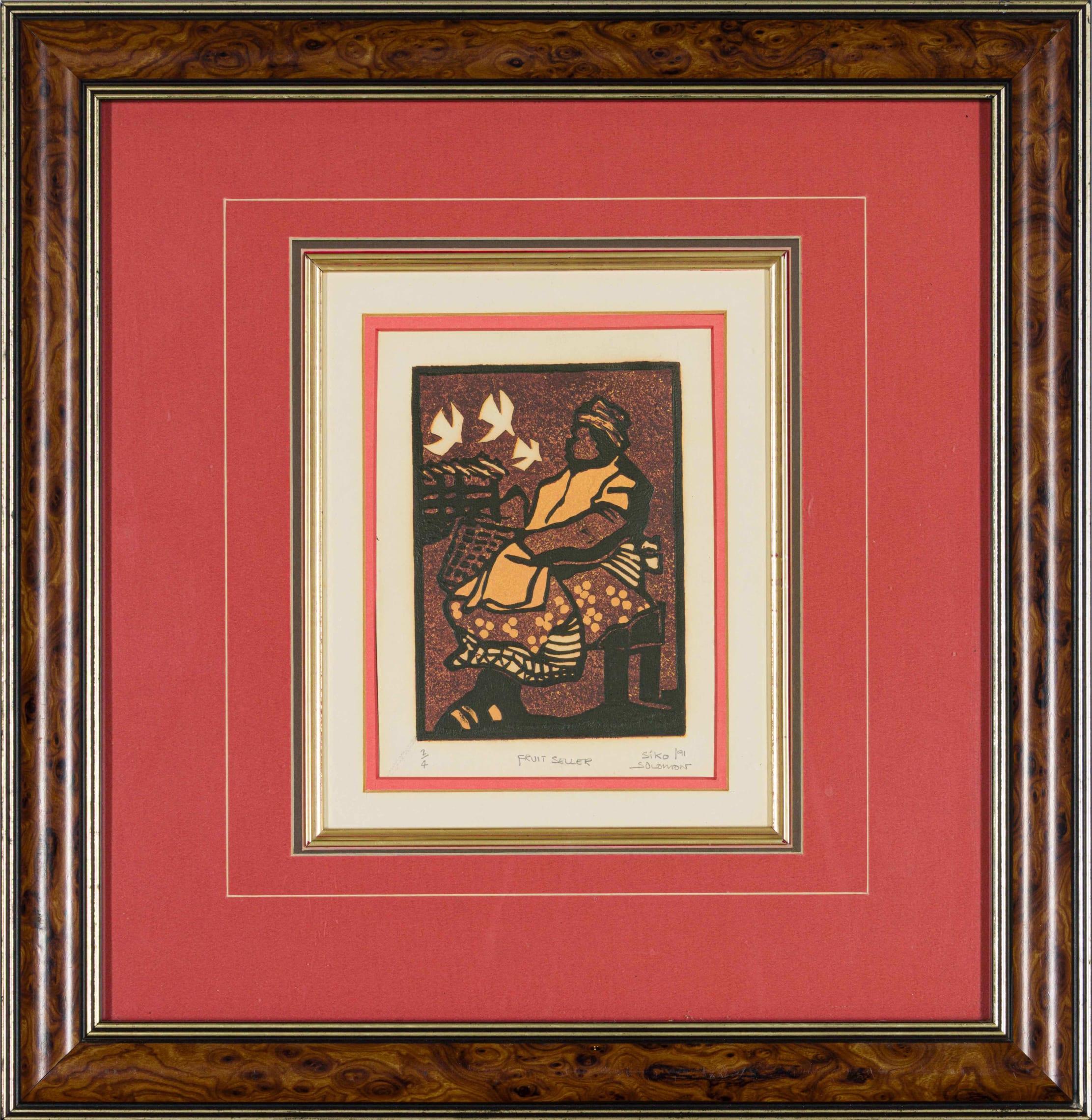 Fruit Seller by Solomon Siko | Strauss & Co