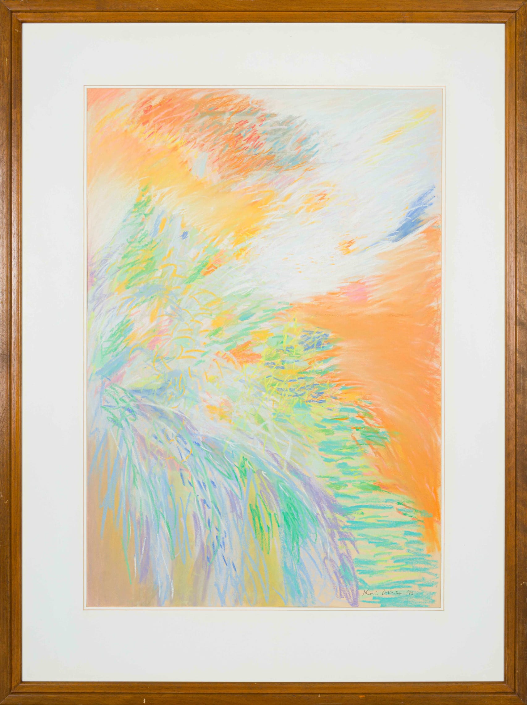 Abstract in Orange by Kevin Atkinson | Strauss & Co