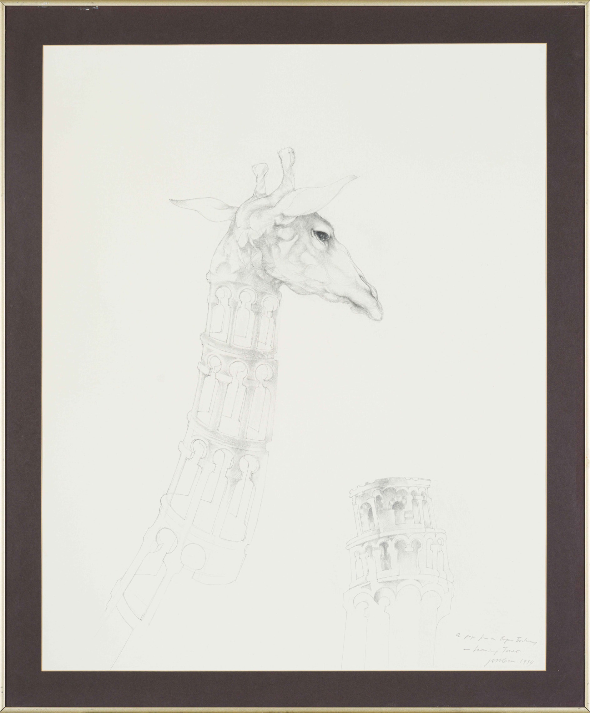 A Page from an Engen Bestiary - Leaning Tower by Judith Mason | Strauss ...