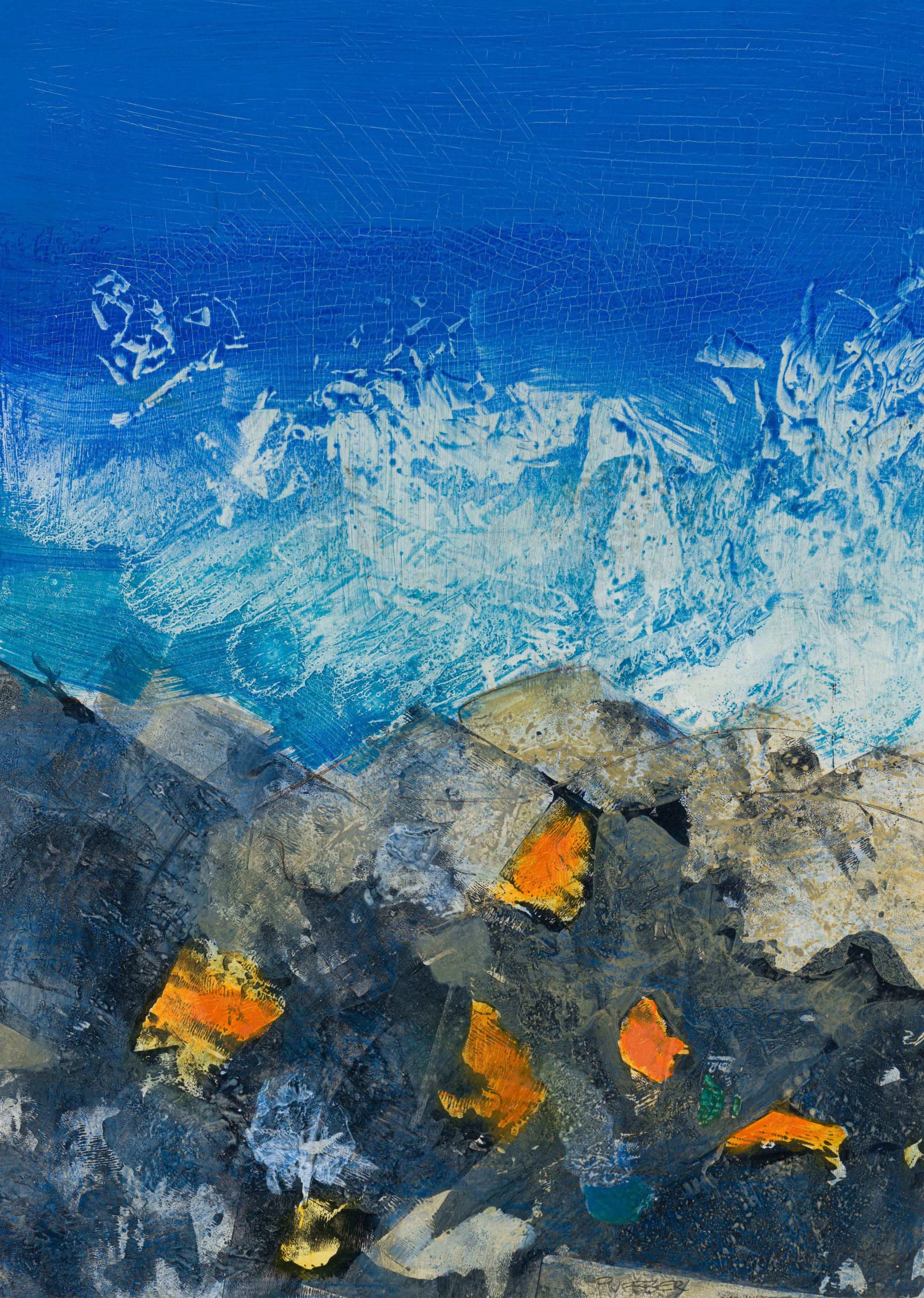Abstract Landscape with Mountains by Peter Webber | Strauss & Co