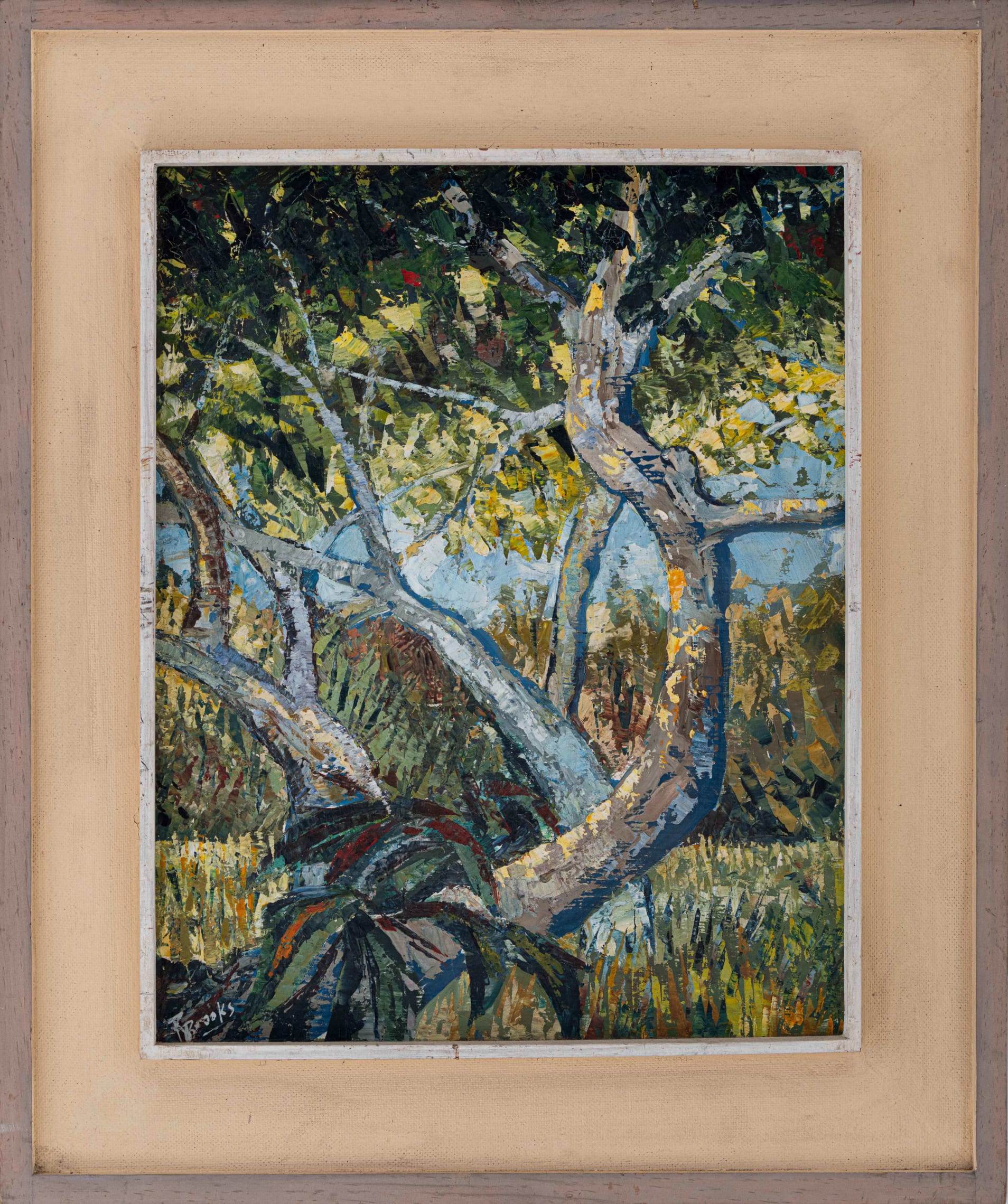 Composition with a Tree by Robert Brooks | Strauss & Co